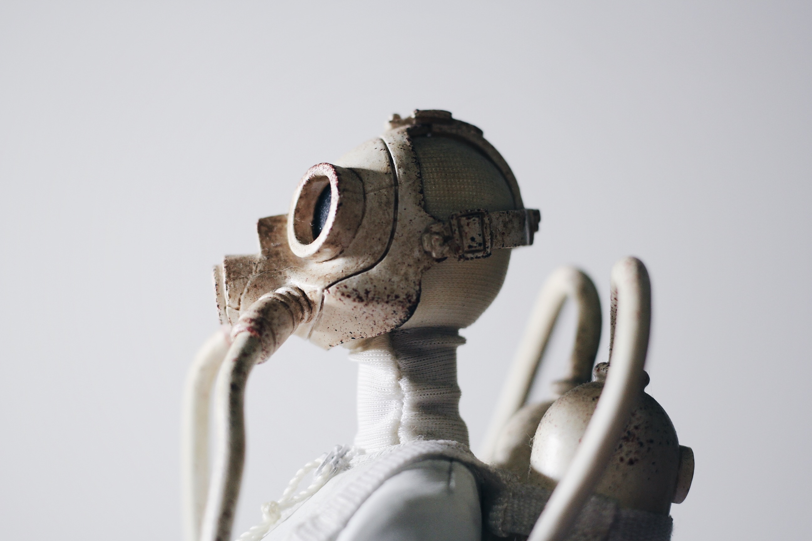 Statue Gas Mask Respirator free image download