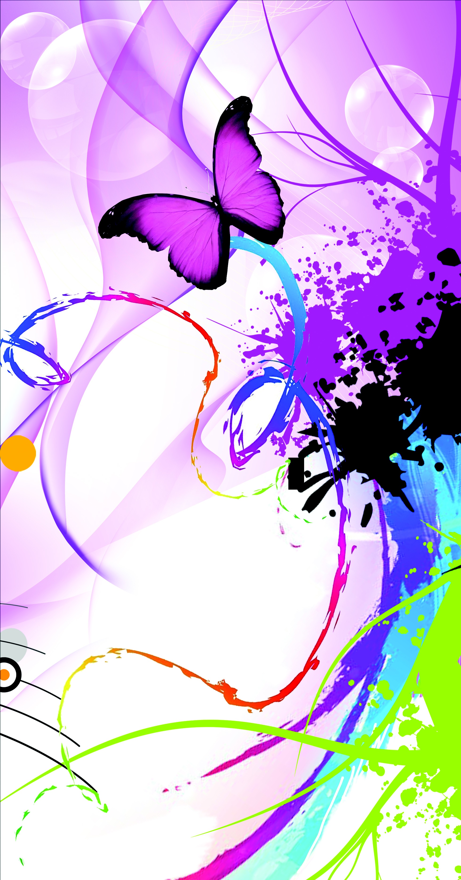 Color butterfly design free image download