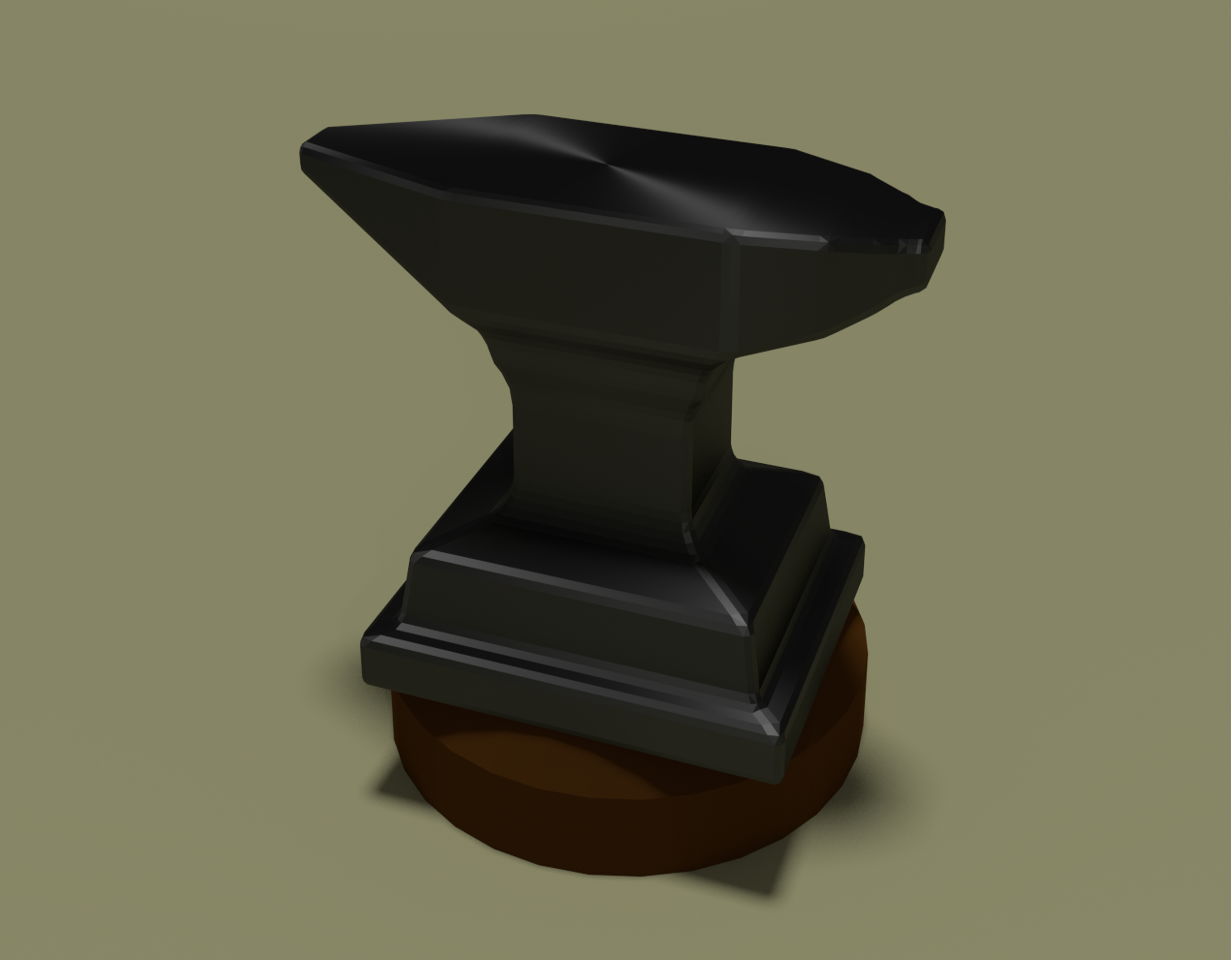 Metal anvil 3d blacksmith tool free image download