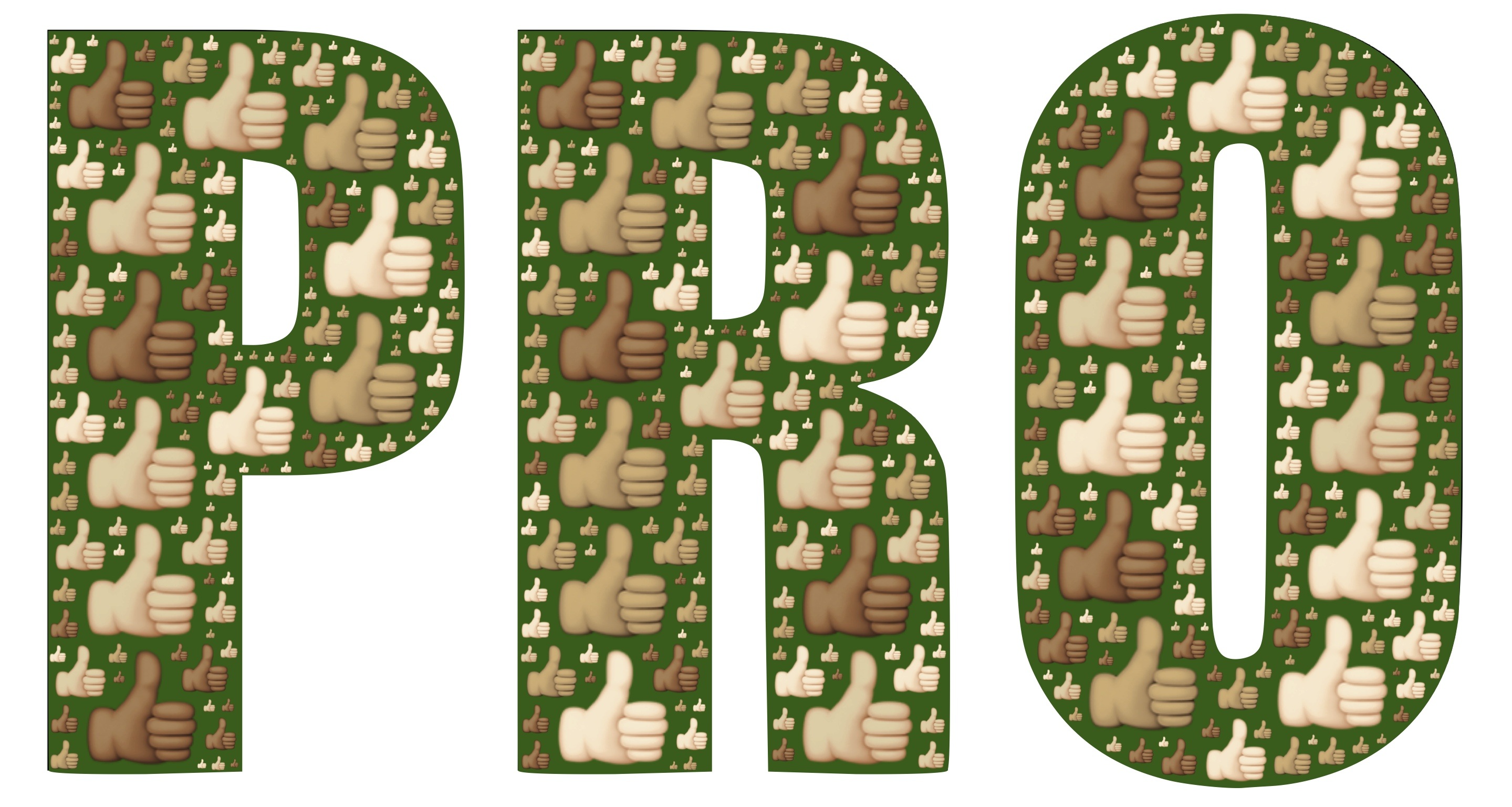 Pro approve affirm thumbs up green free image download