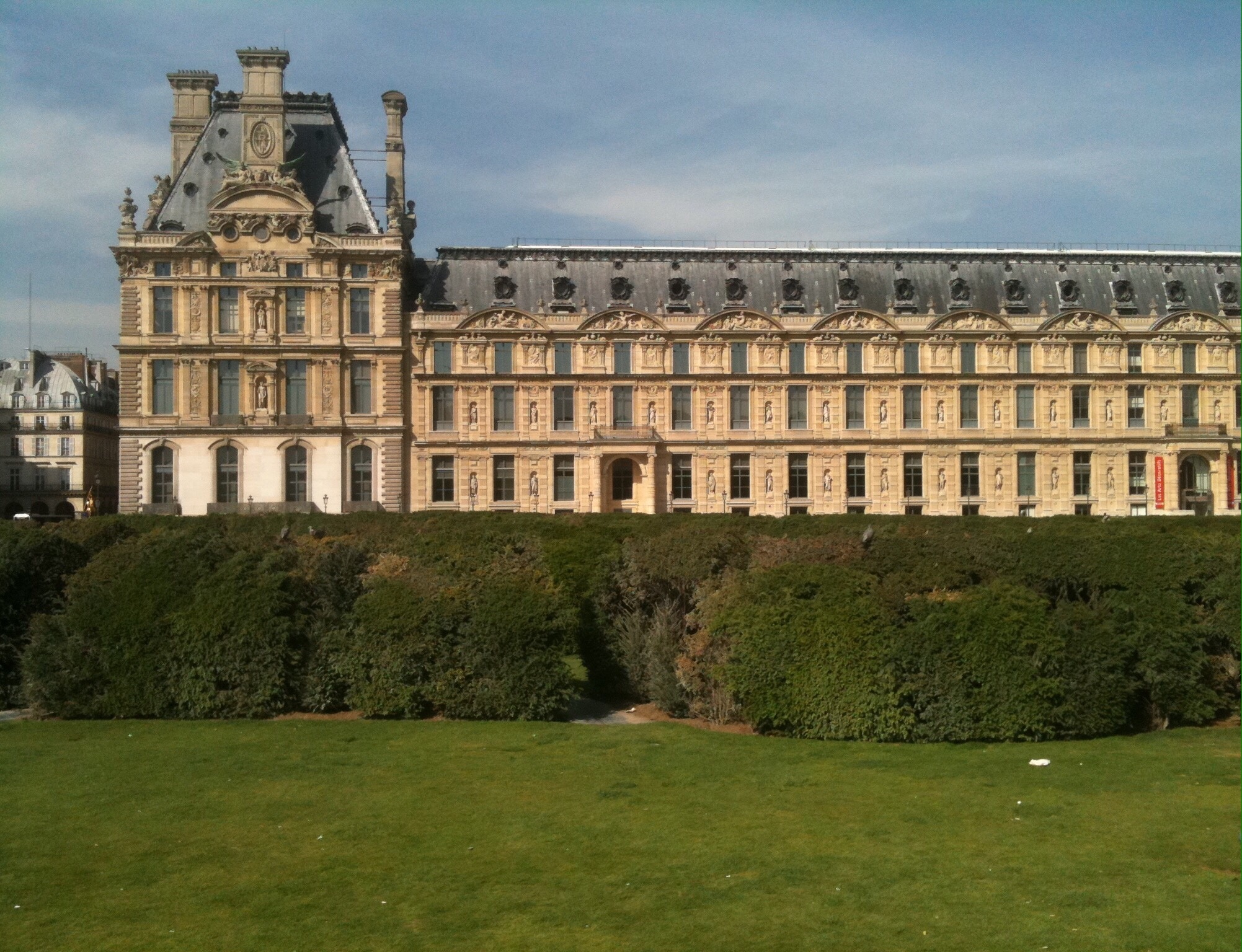 Paris Garden Louvre free image download