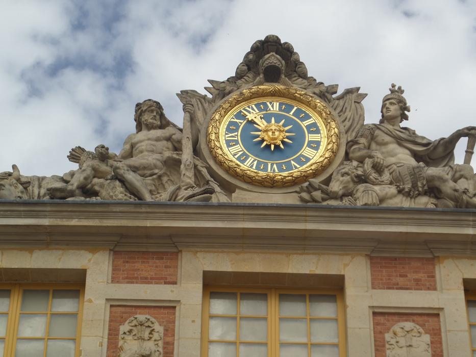 Clock Time Versailles free image download