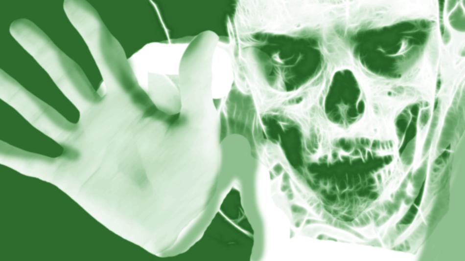 Zombie face horror portrait undead free image download