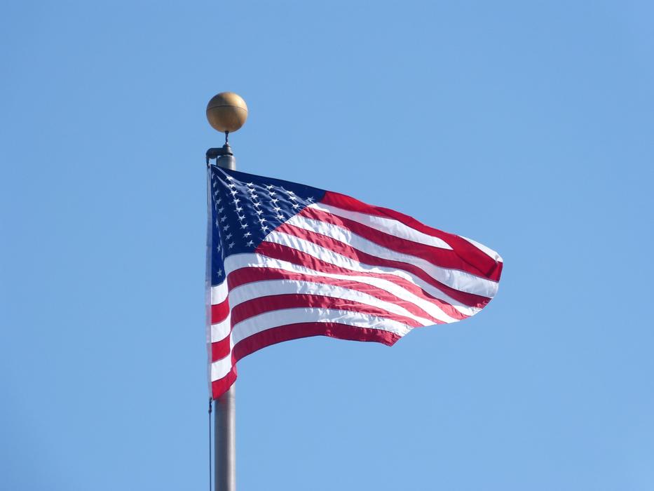 American Flag Waving free image download