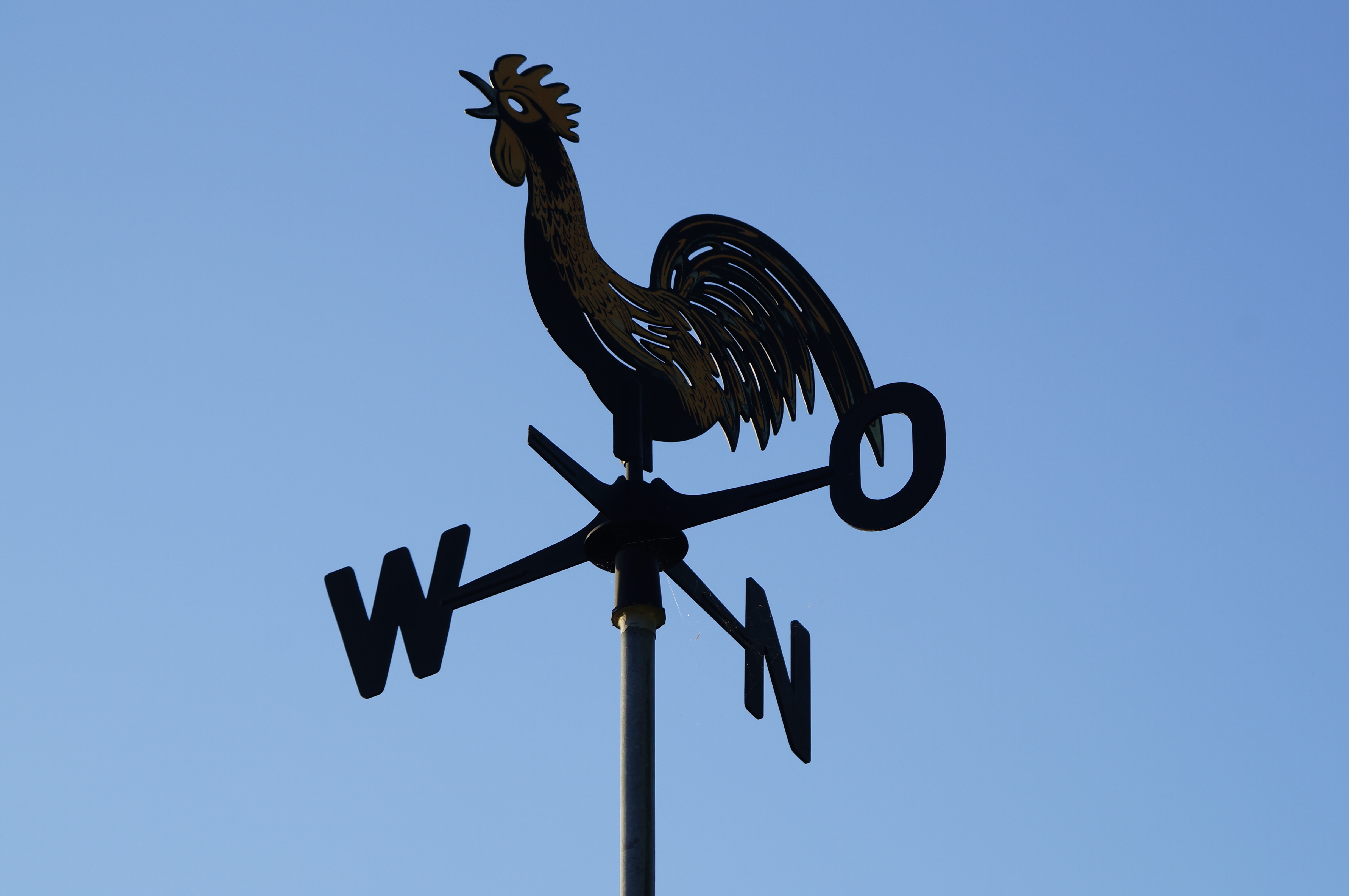 Weather Vane Blue Sky West free image download
