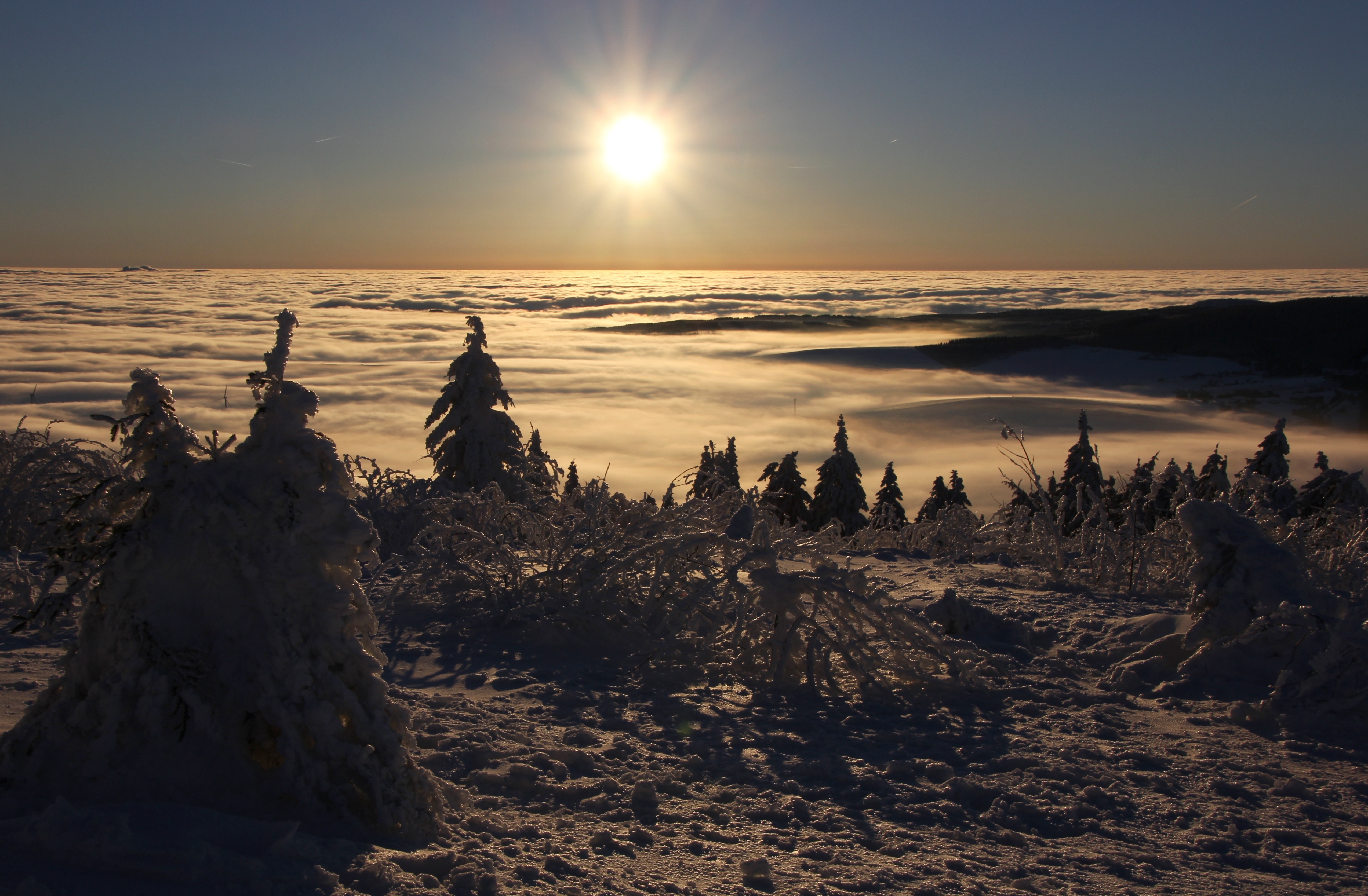 Inversion Fog Valley free image download