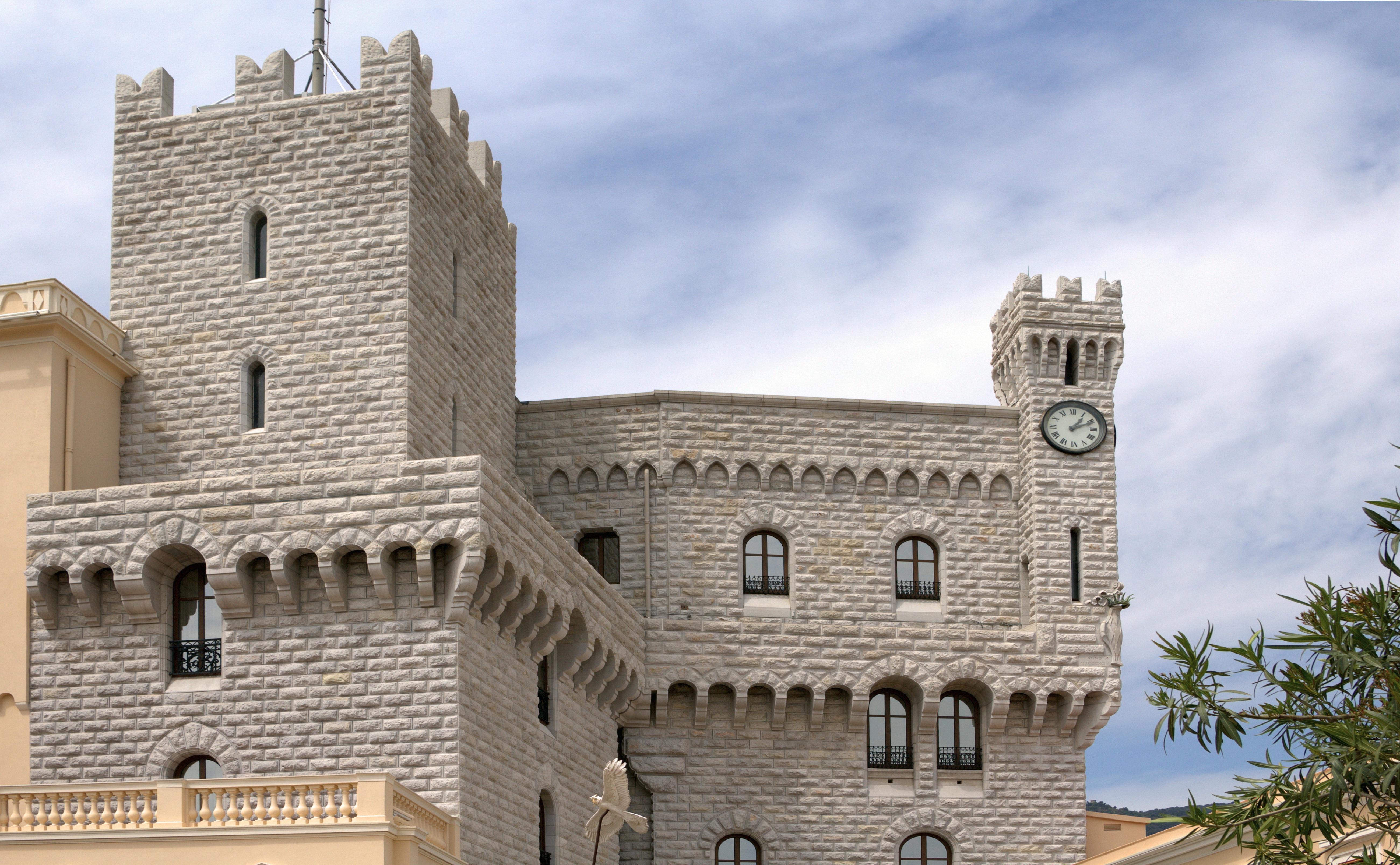 Monaco Prince Castle free image download