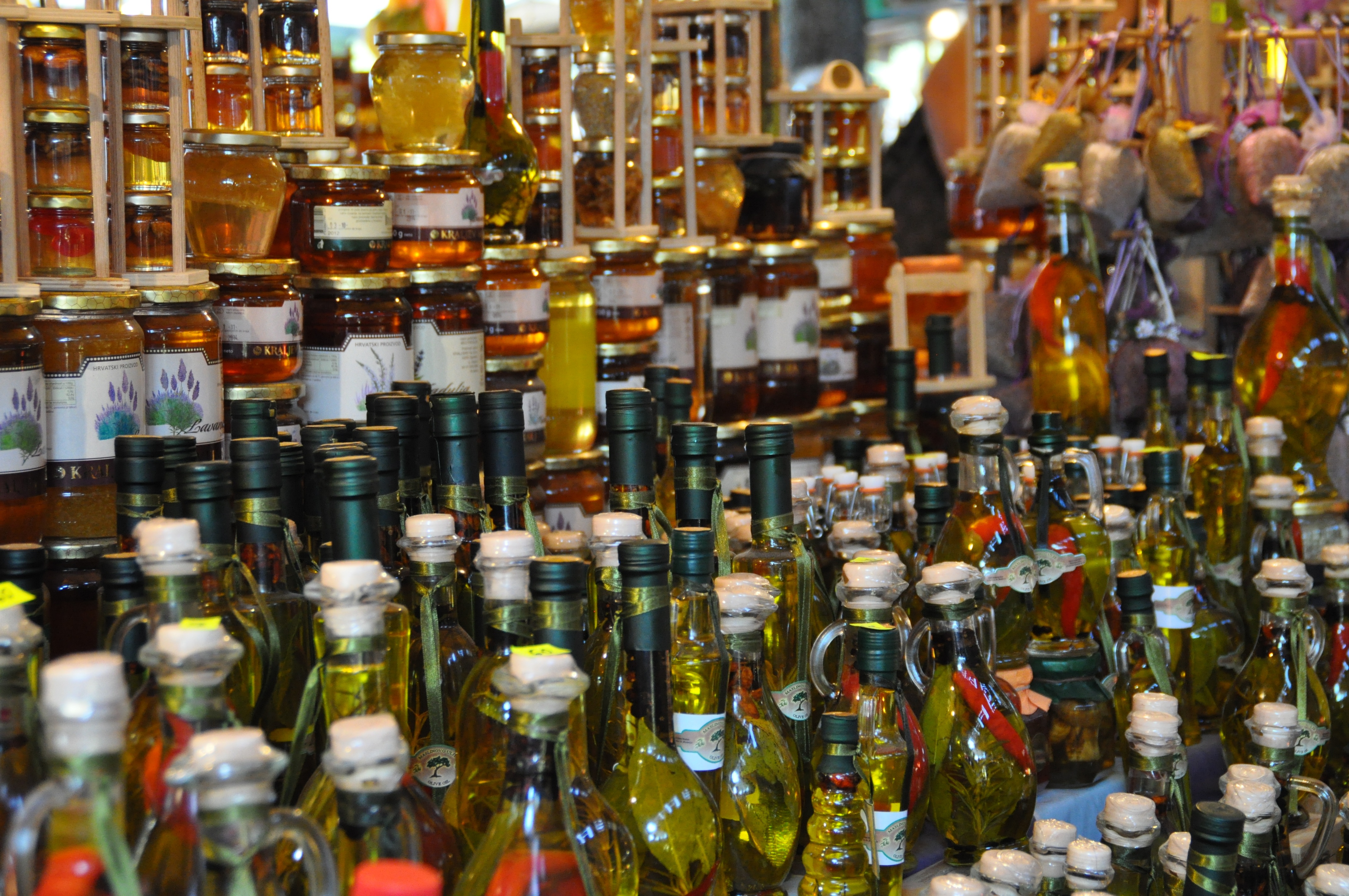 Still Life Bottles Market free image download
