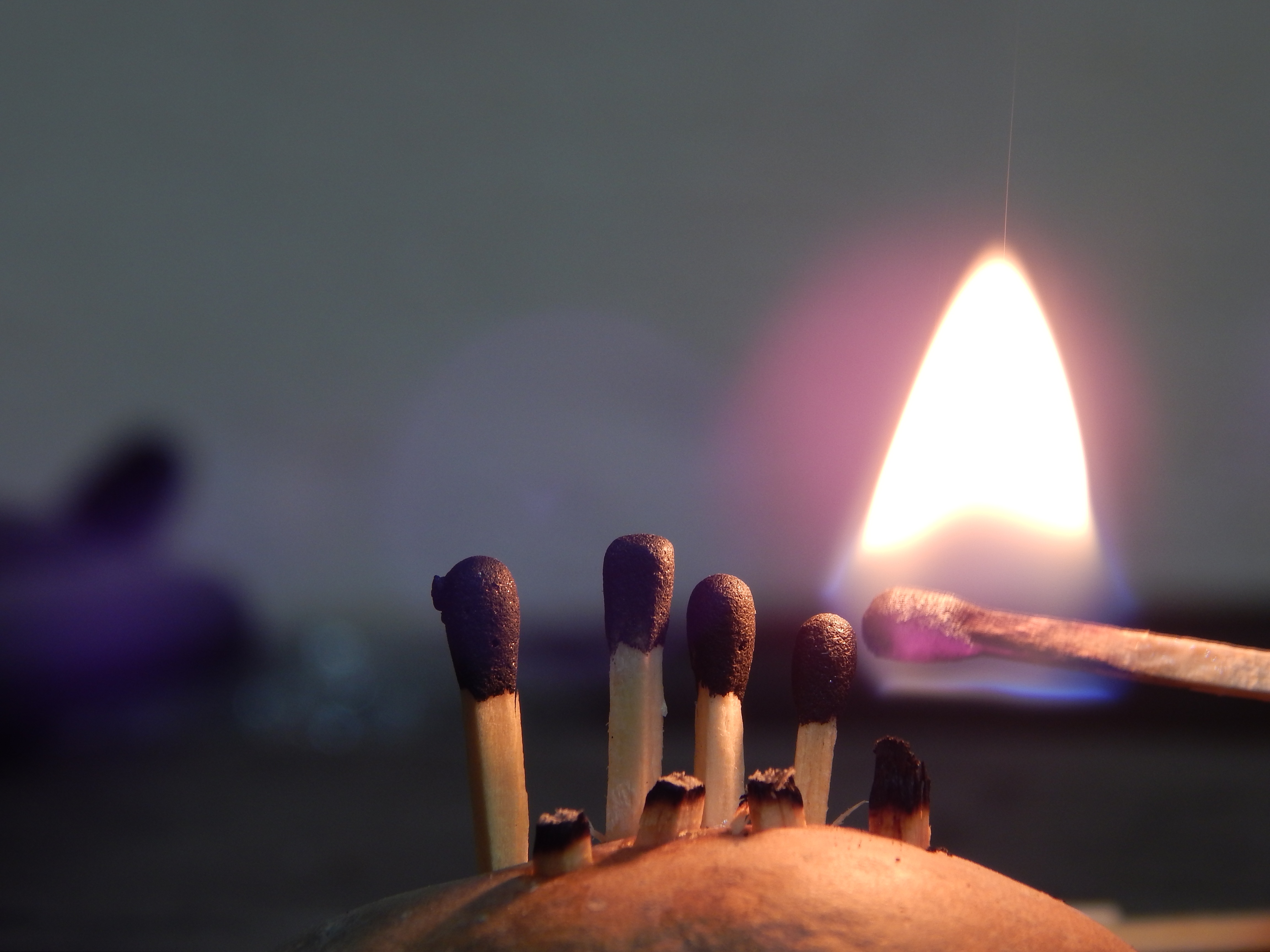 Burning Fire Match free image download