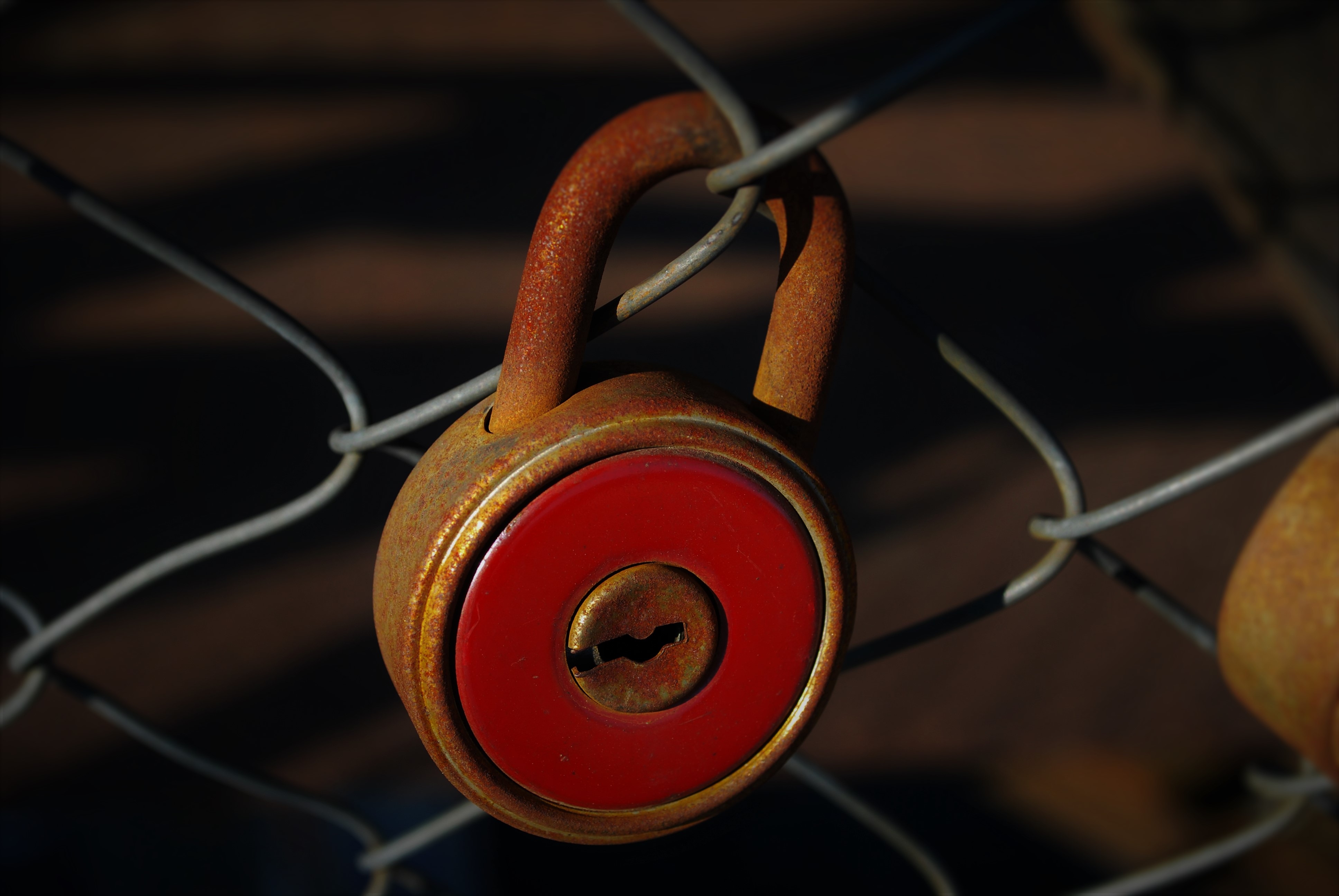 Castle Red Lock Detail free image download