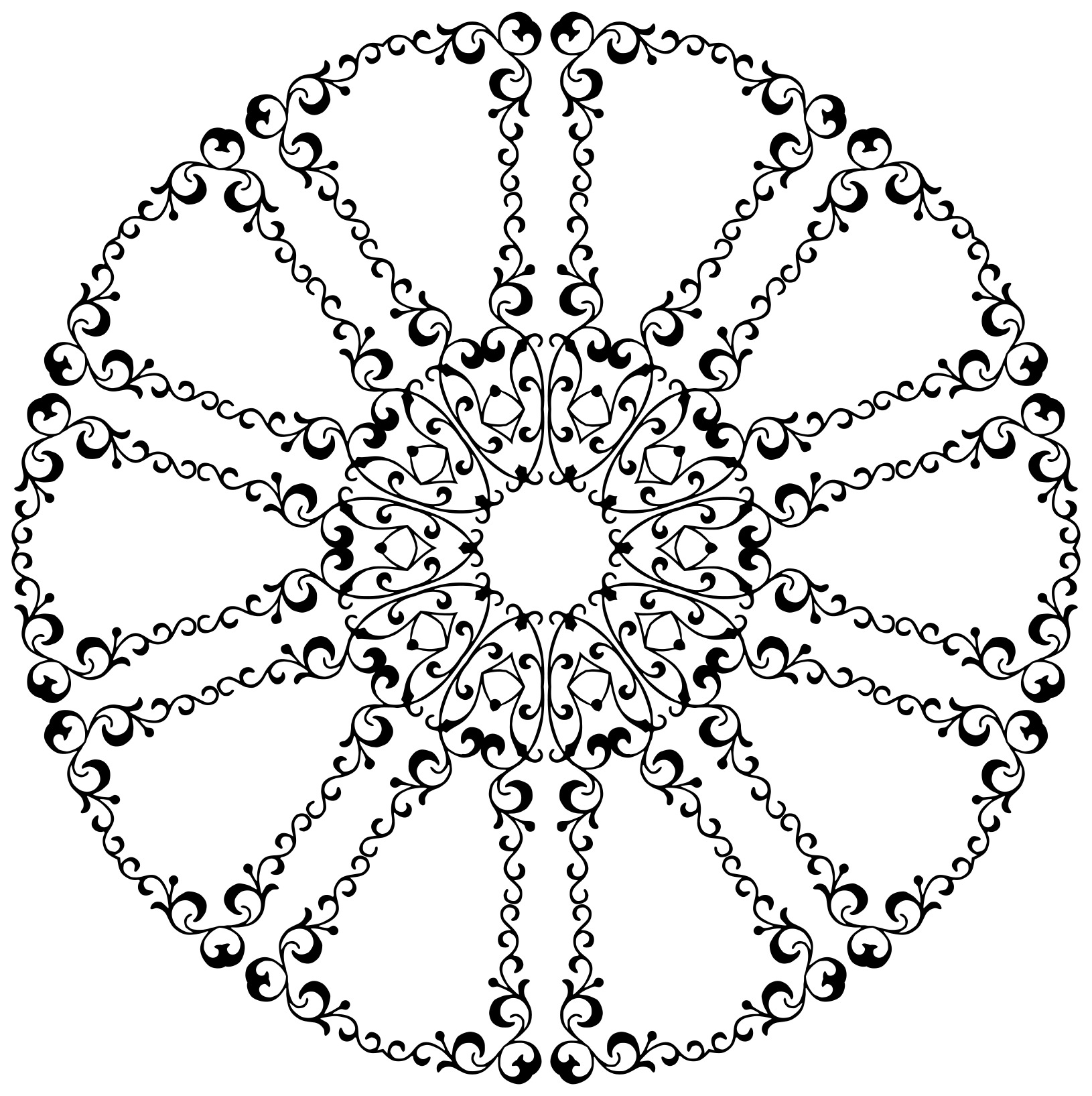 Decorative ornamental design free image download