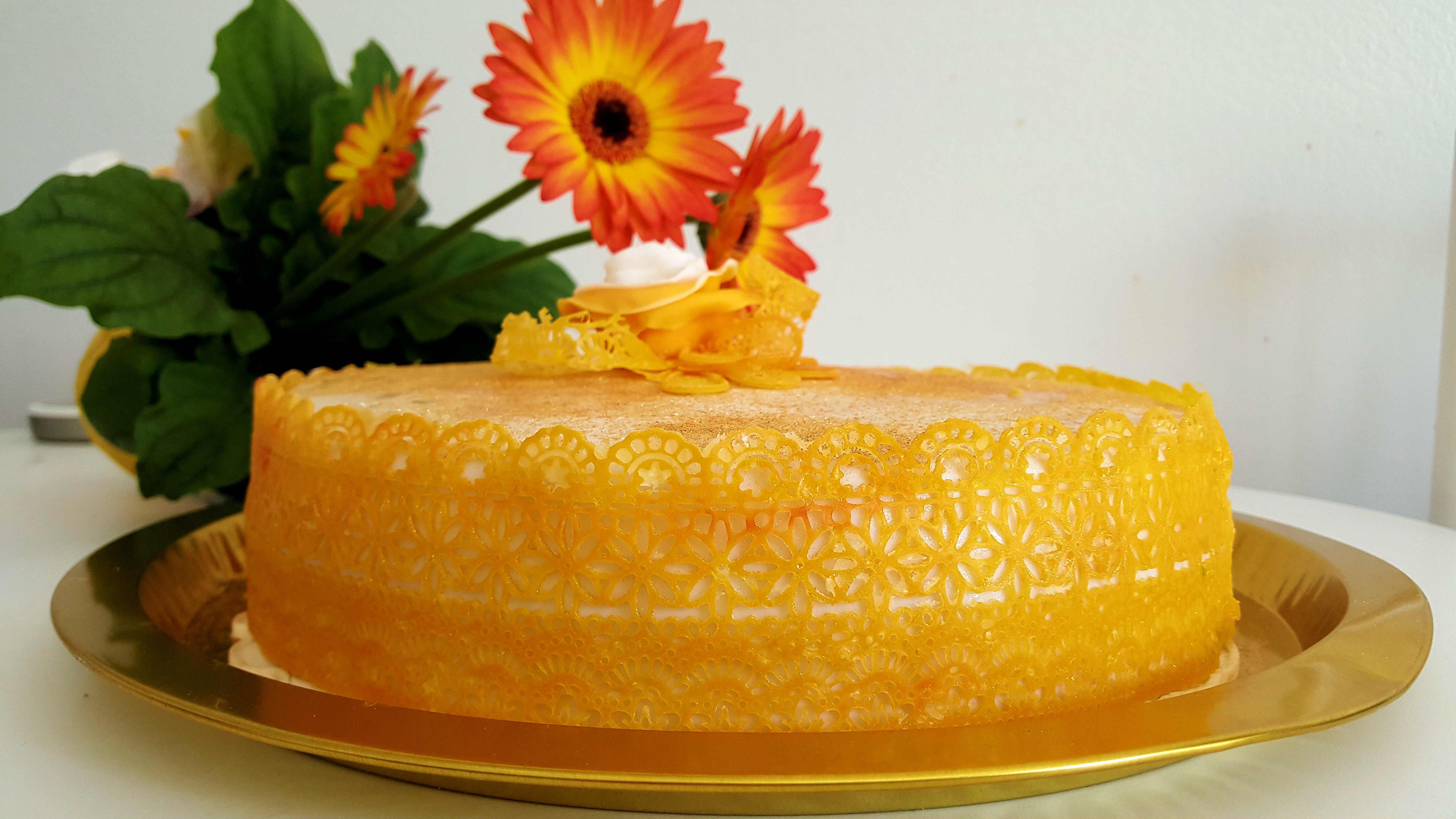 Cake Golden Autumn free image download