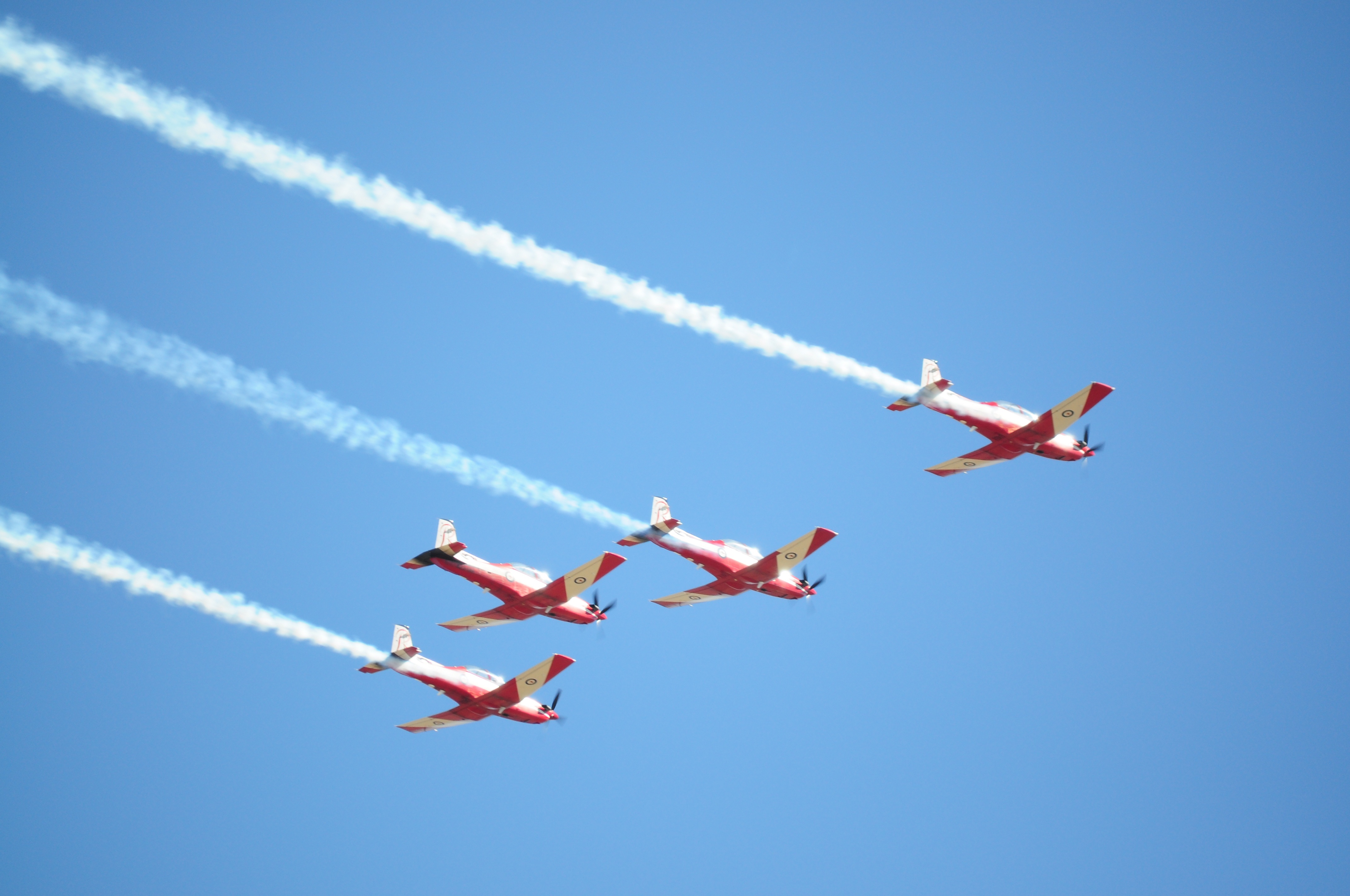 Planes Flying Formation free image download
