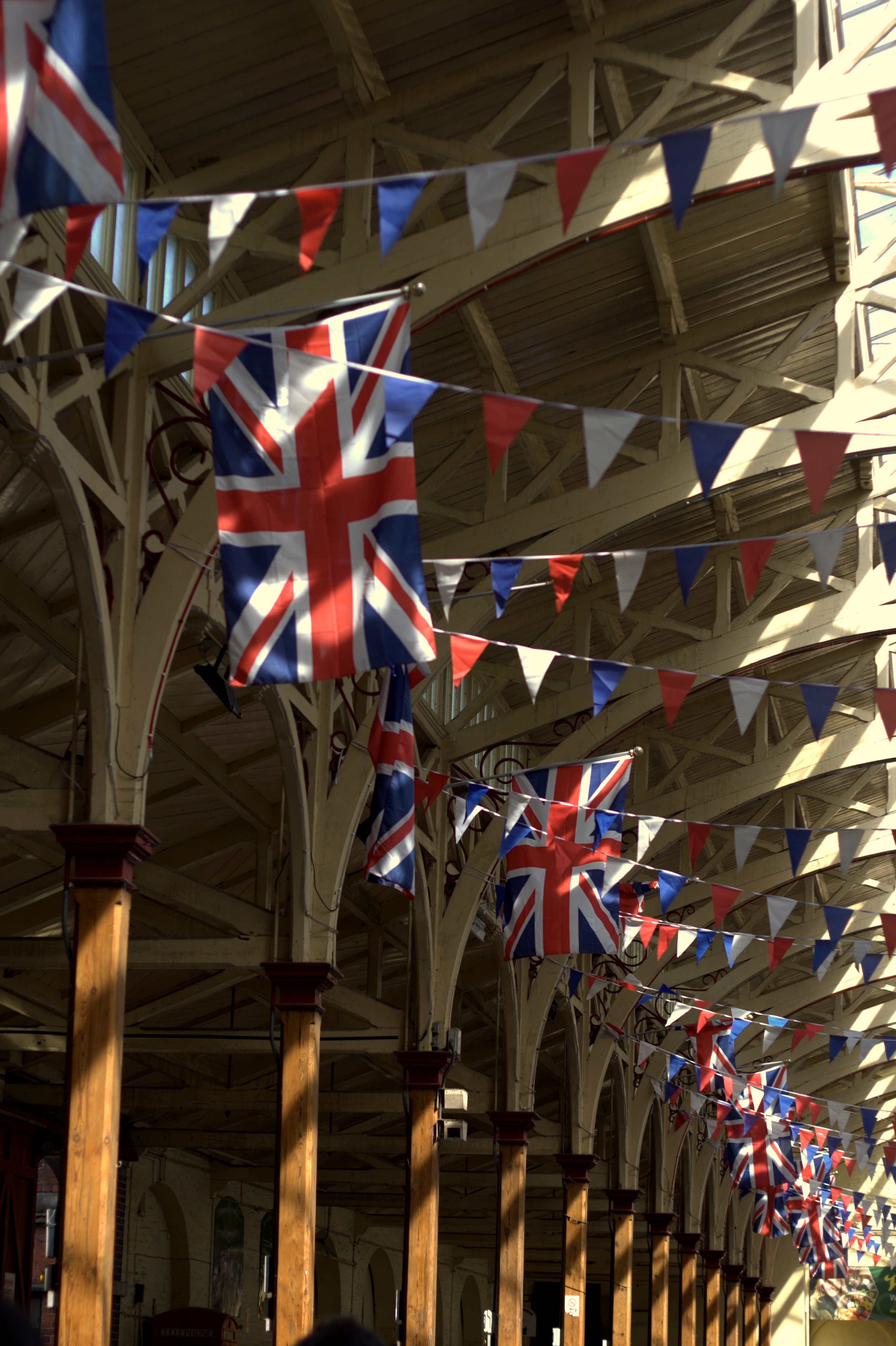 Union Jack Bunting Flags free image download