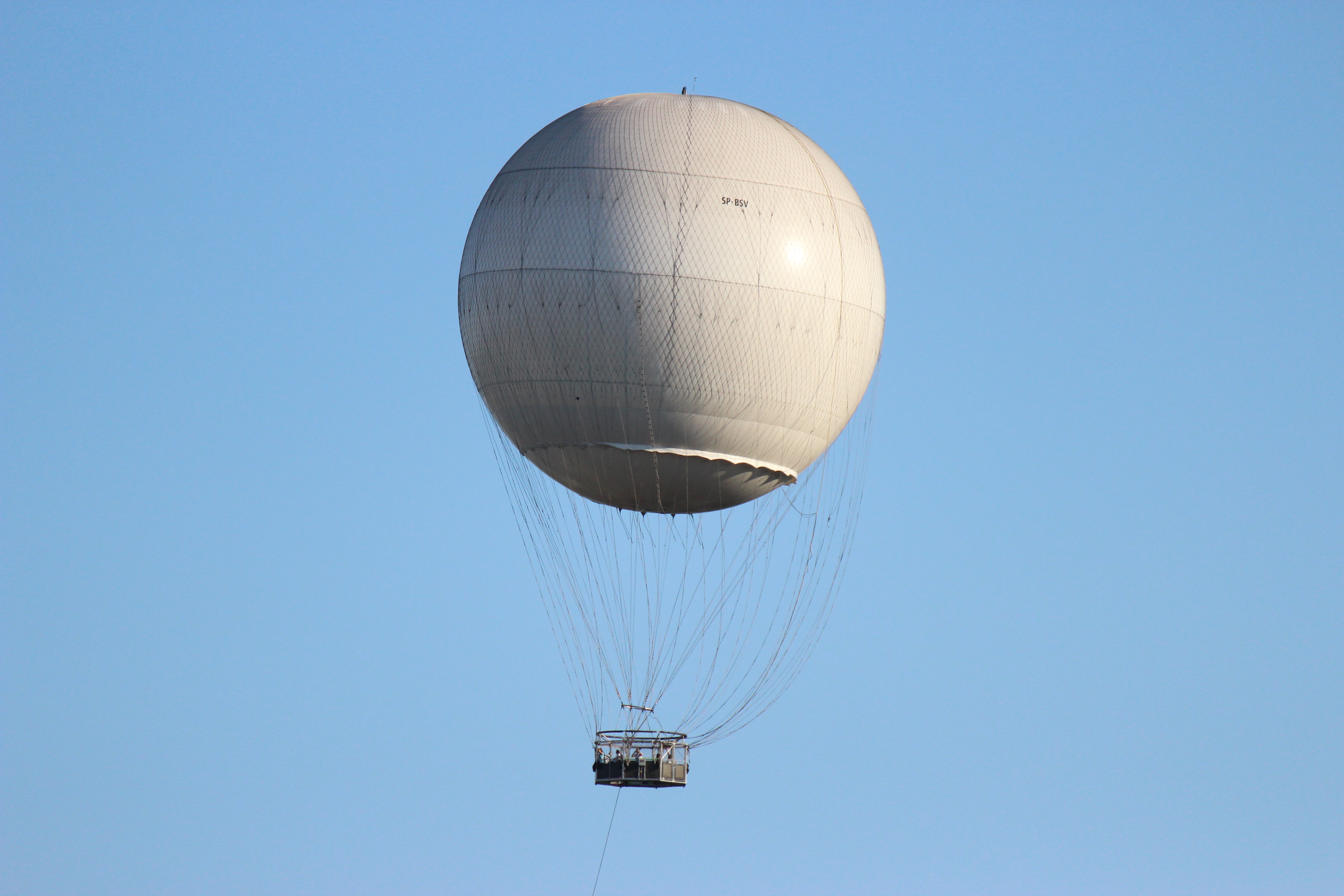 Hot-Air Ballooning Ball White free image download
