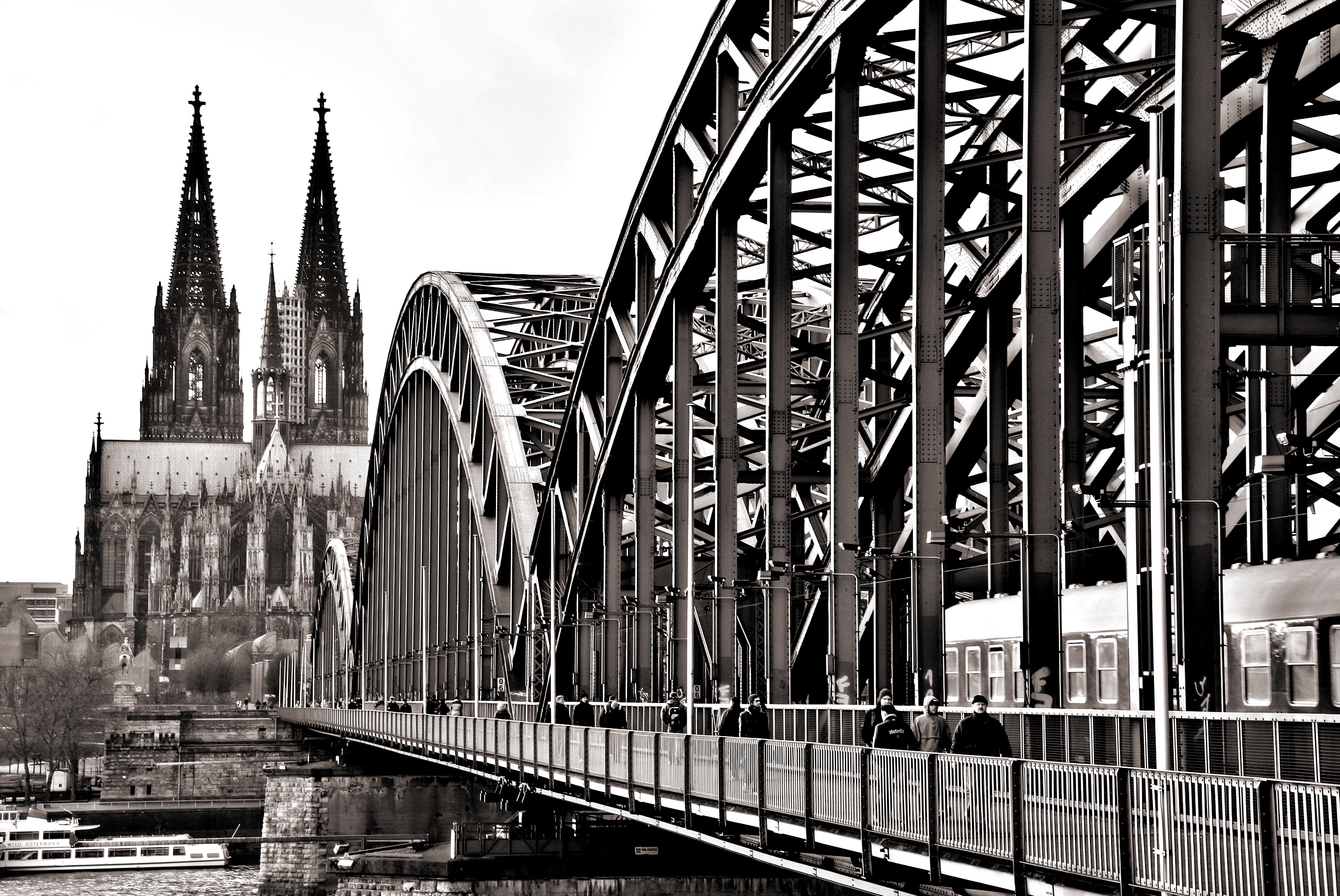Bridge Cologne Hohenzollern free image download