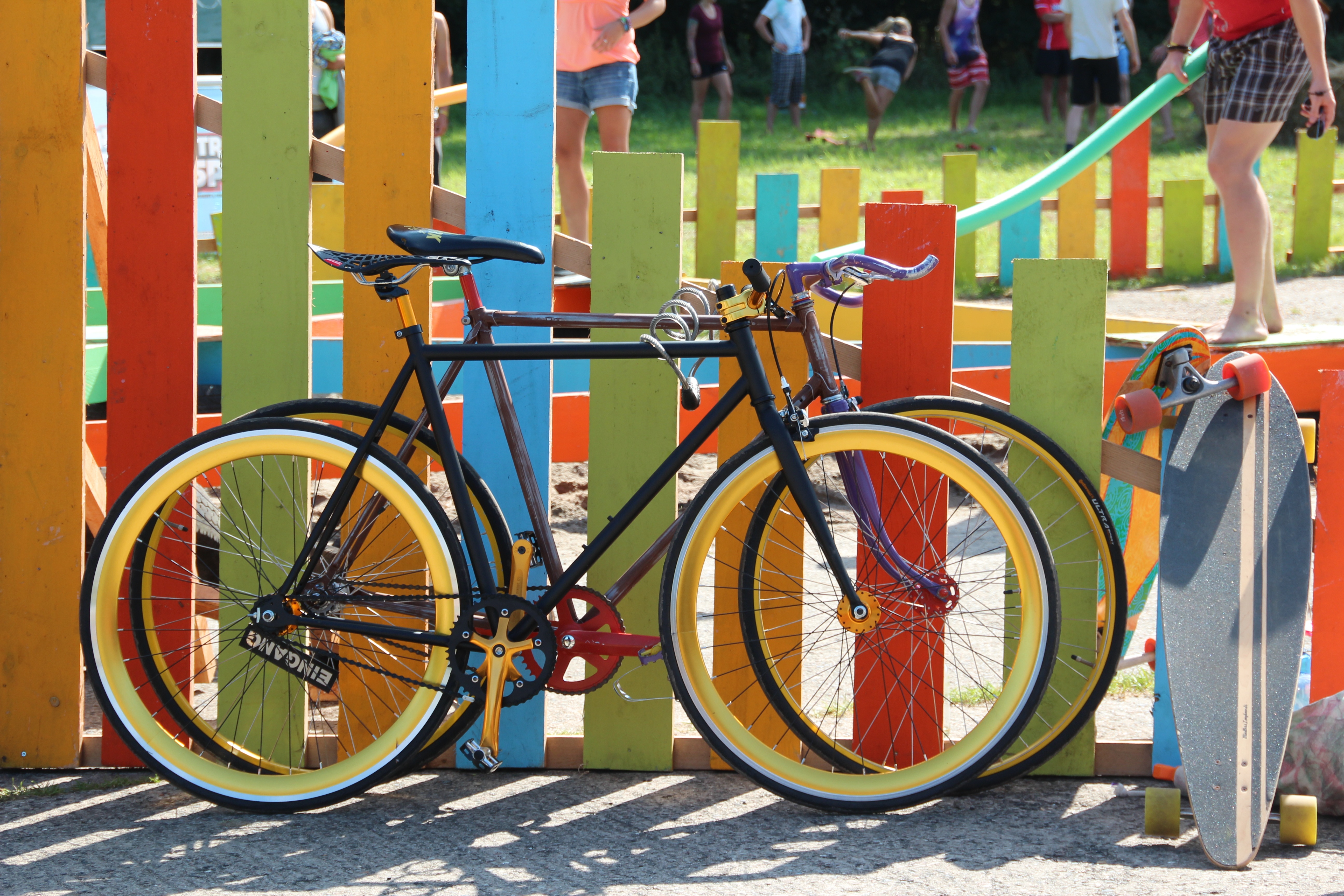Bicycles Colorful Color free image download