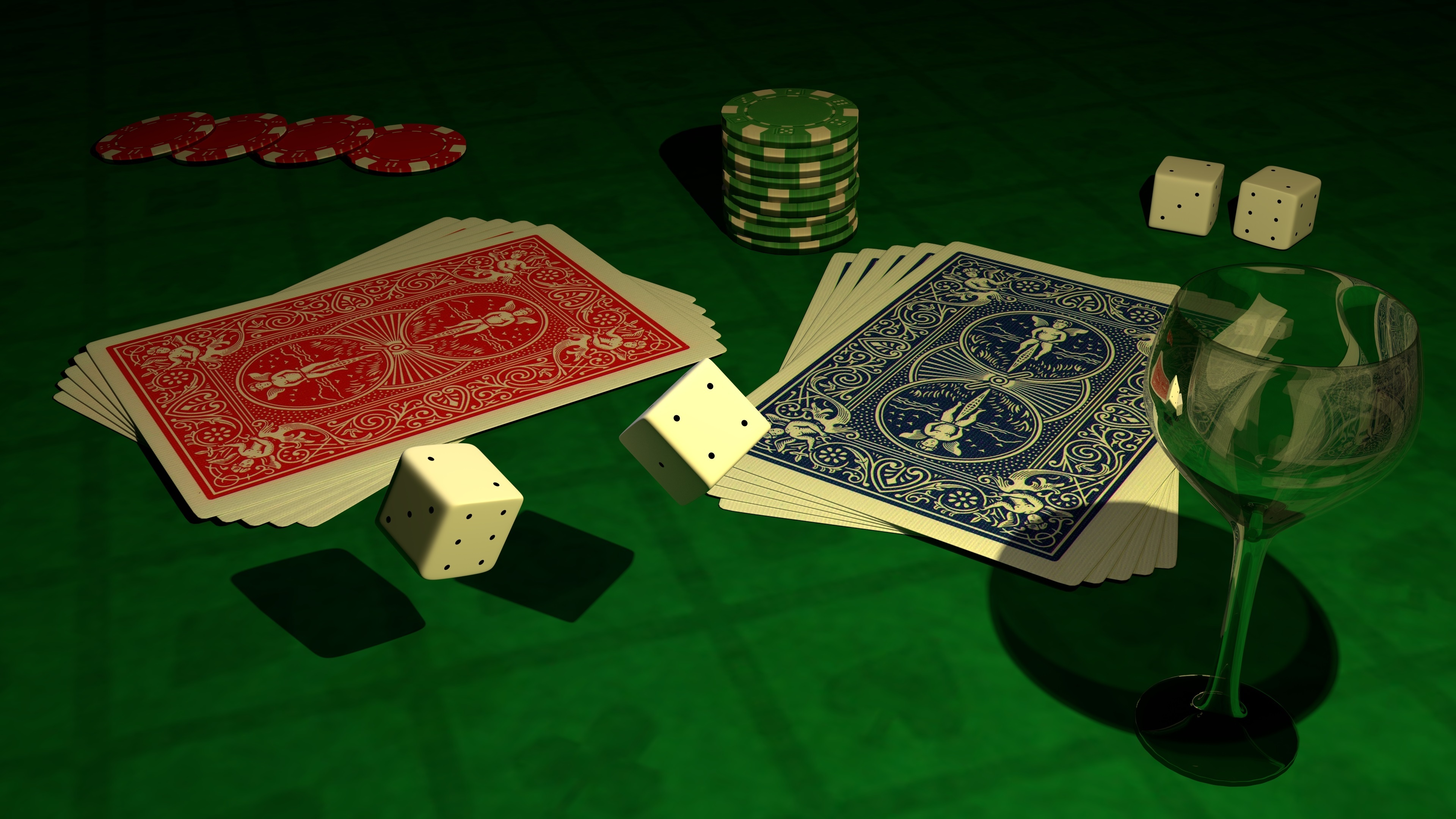 Poker cube gambling card game free image download