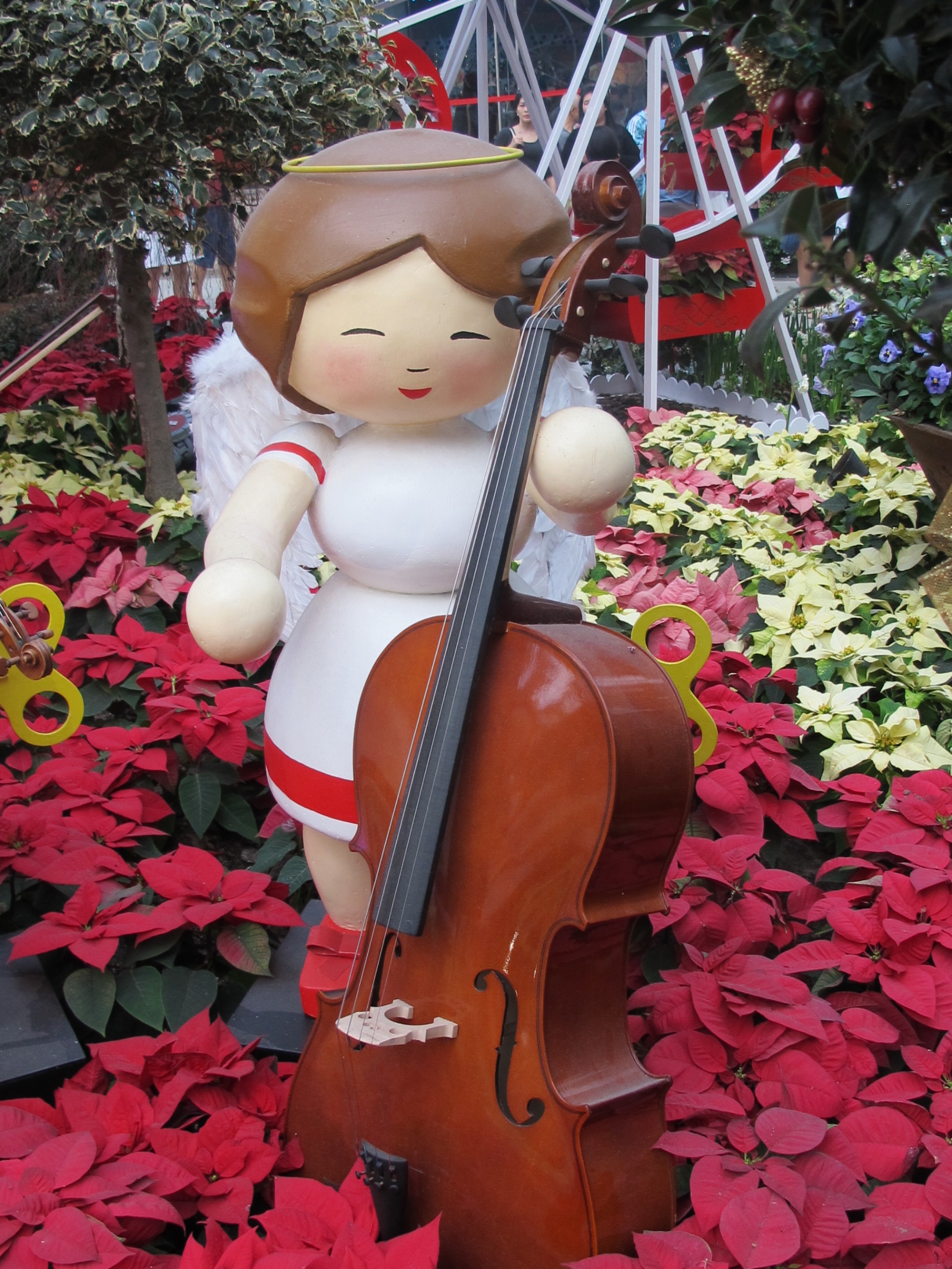 Christmas Garden free image download