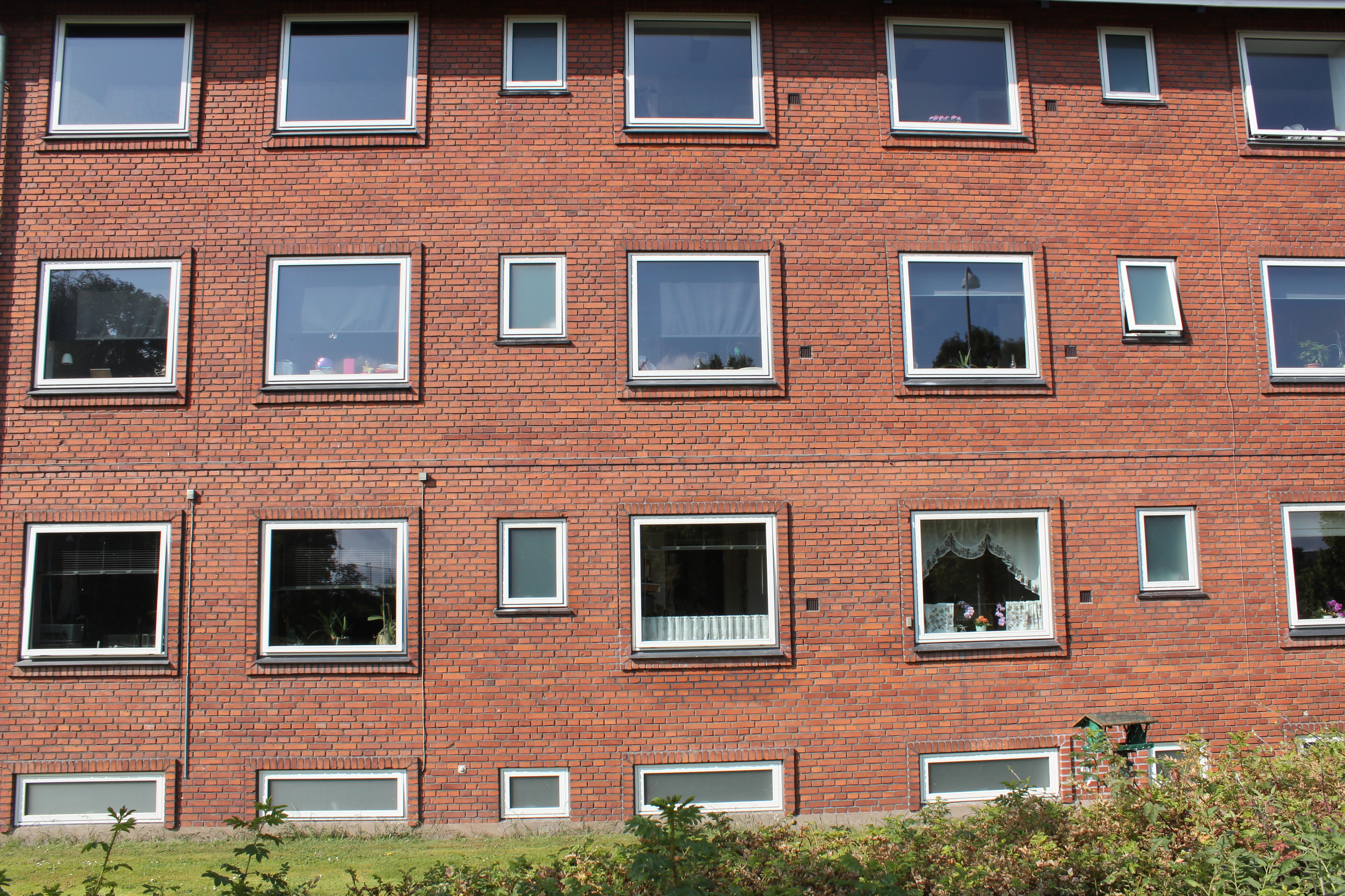 Apartment Block Windows free image download