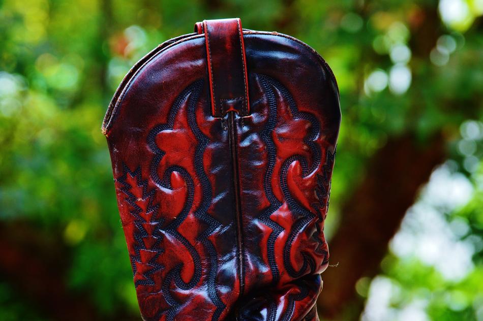 Cowboy Boots Shafts Leather free image download