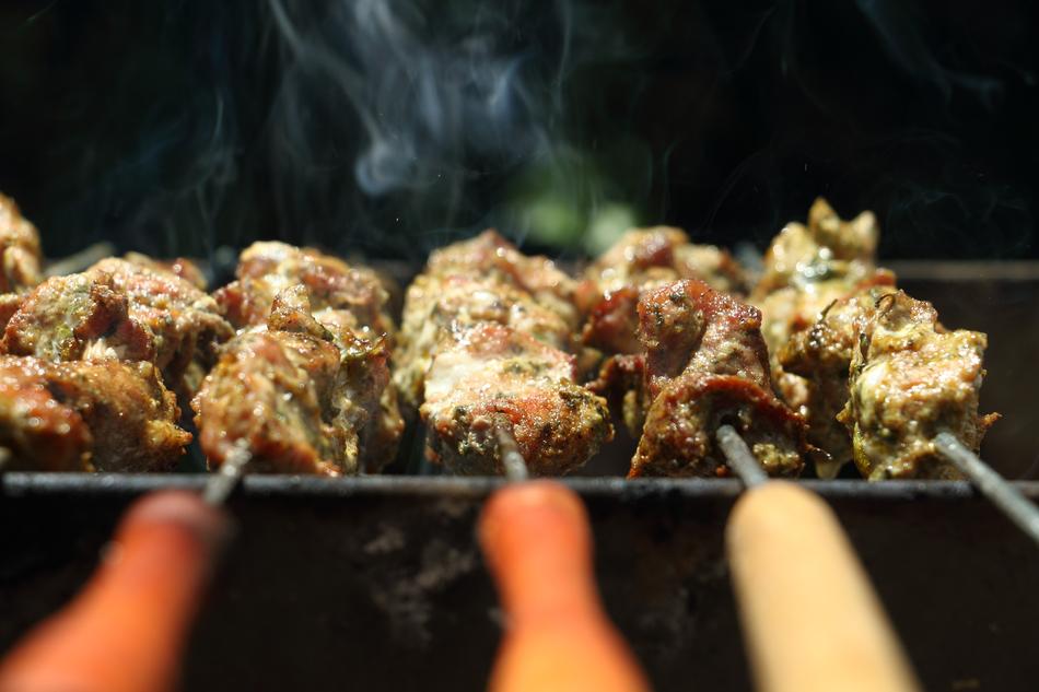 Pinchitos Veal Meat grilling free image download