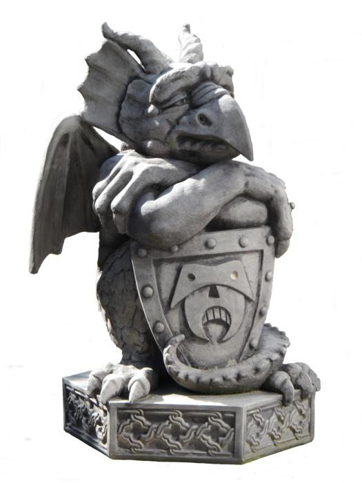 Sculpture gnome isolated gargoyle free image download