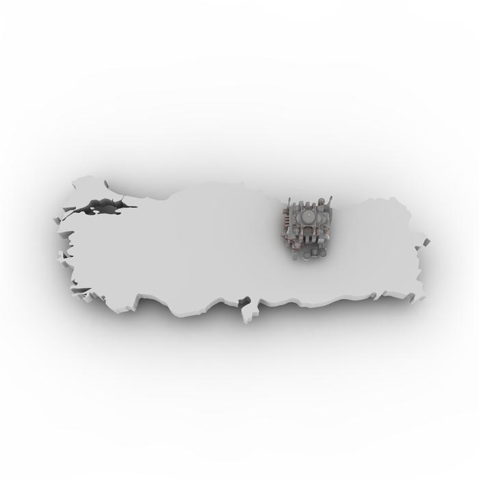 Map turkey borders country free image download
