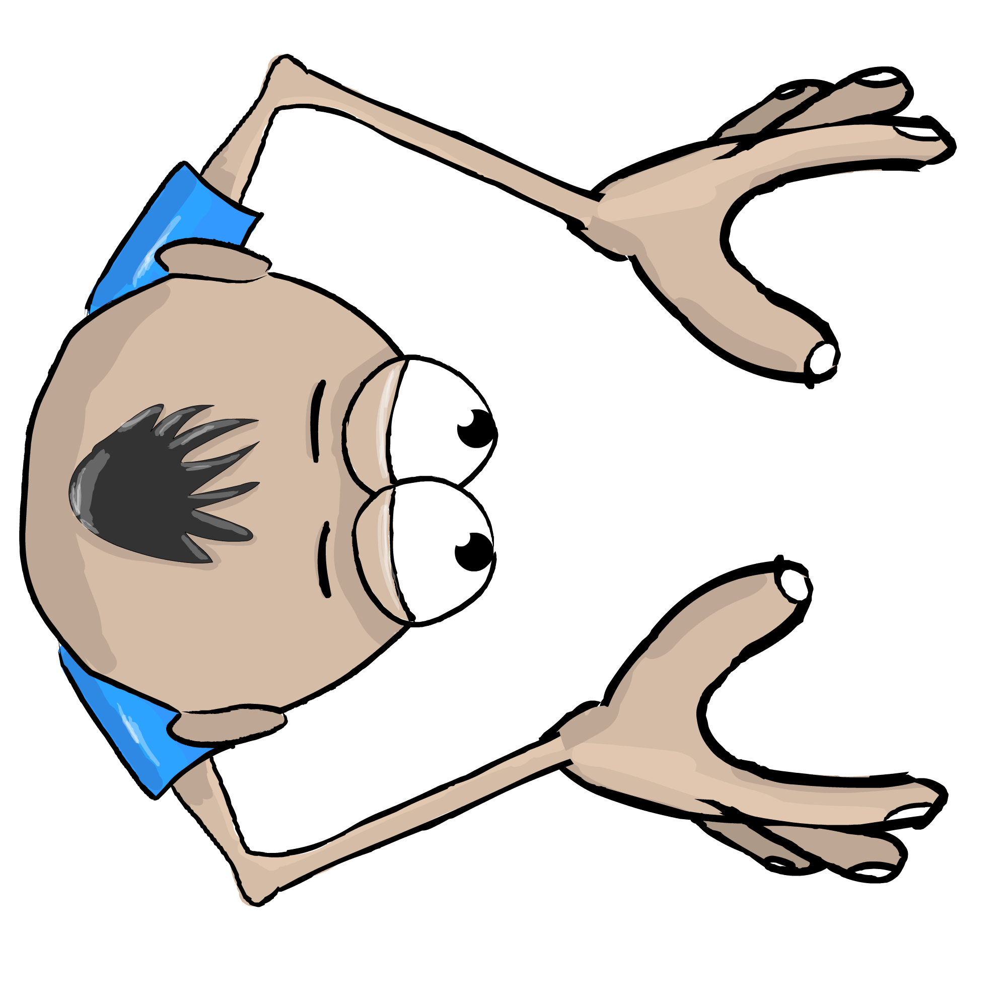 Grasping hands big eyes free image download