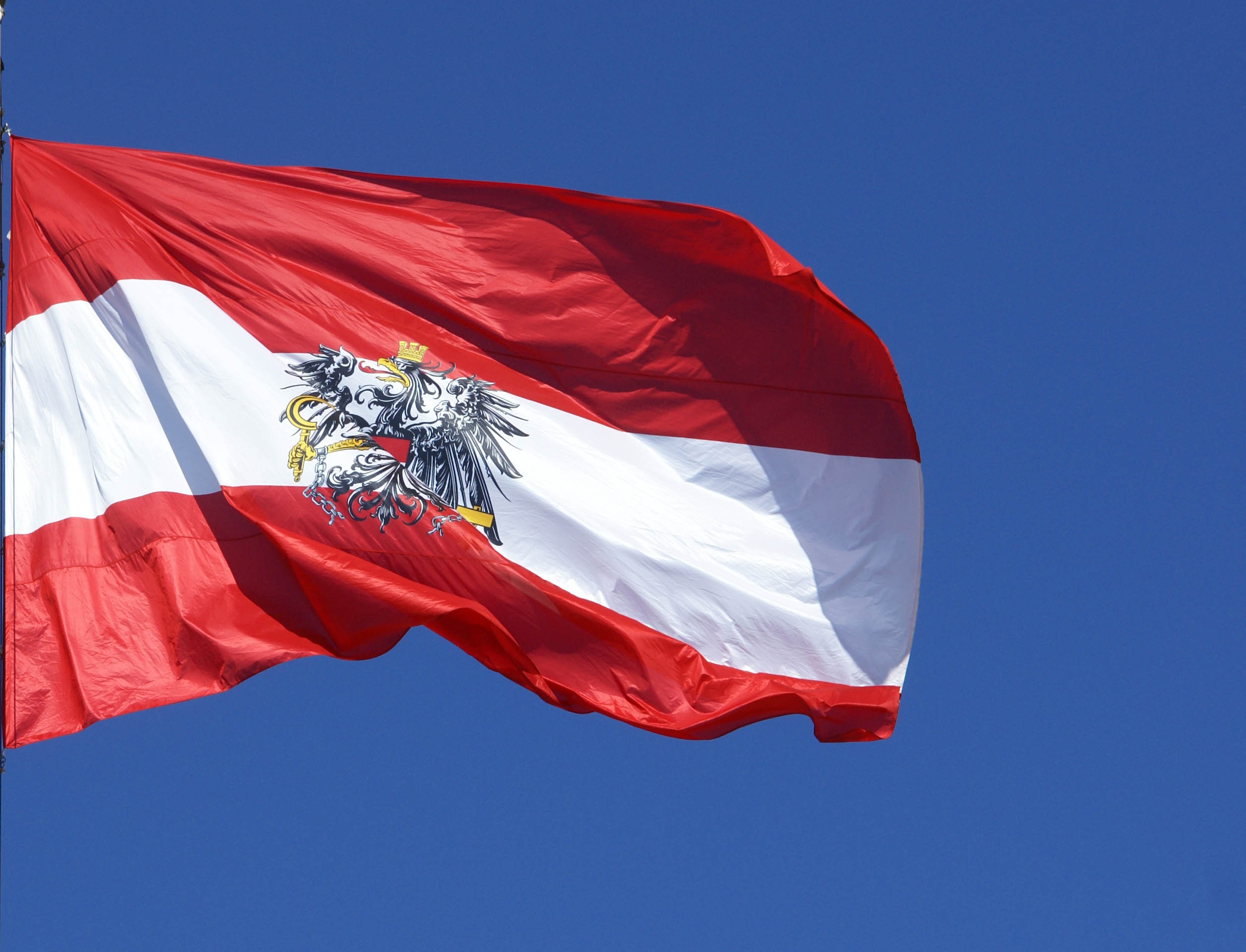 Austria The Flag free image download