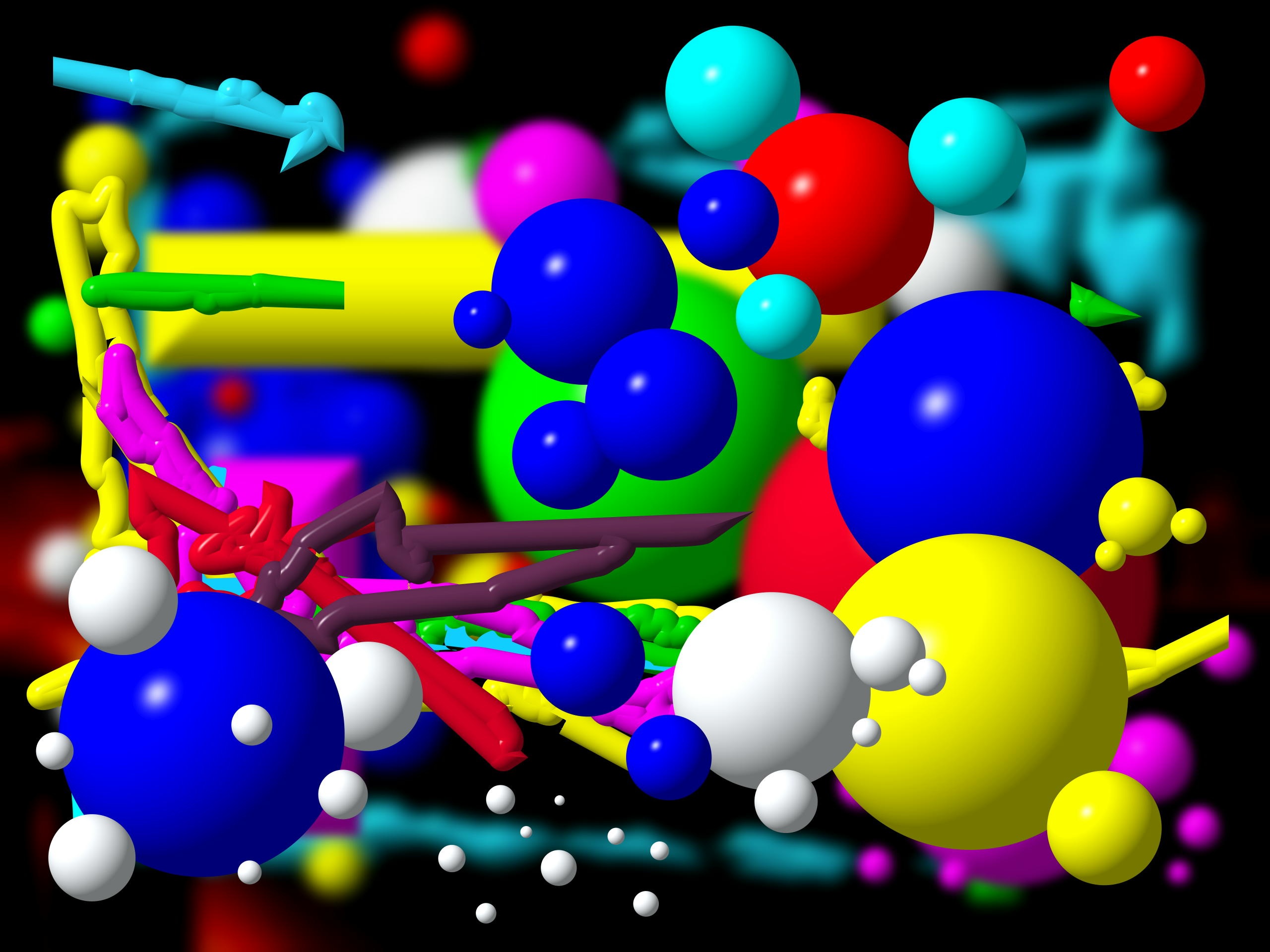 Spheres forms colors balls free image download