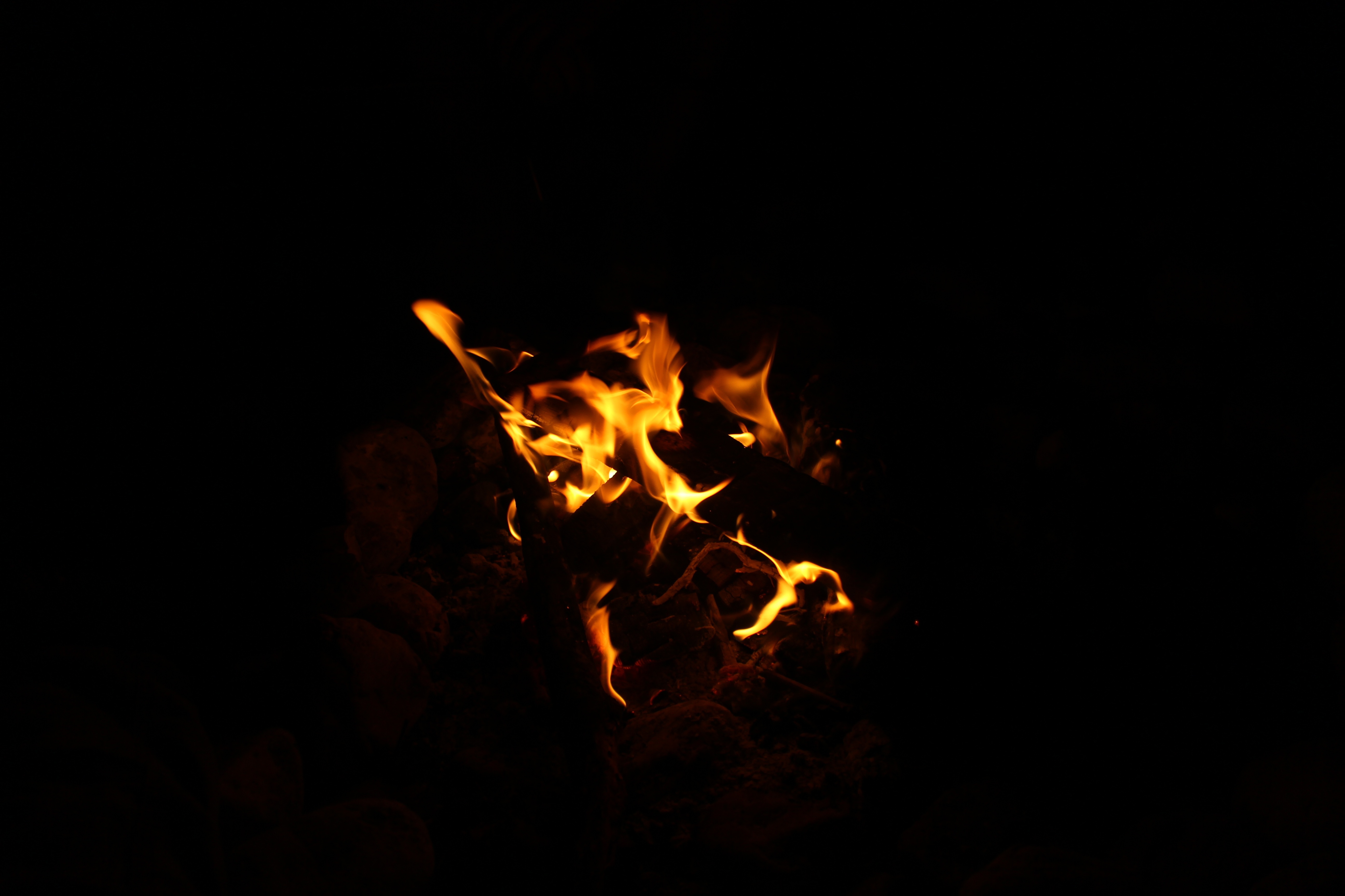 Fire Night Dark free image download