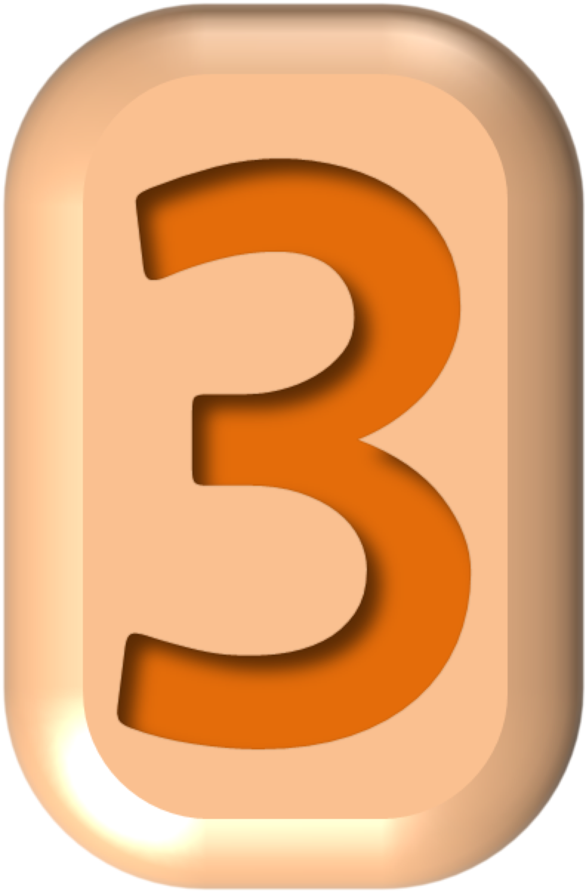 Numbers button shape shapes free image download