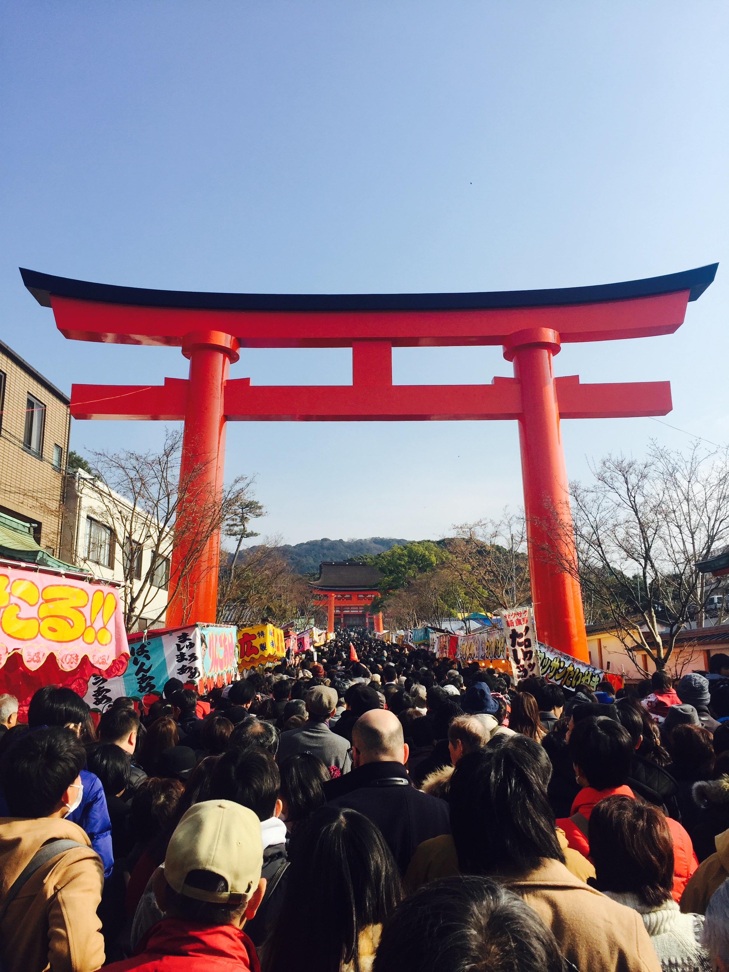 New Year'S Day Fushimi Inari free image download