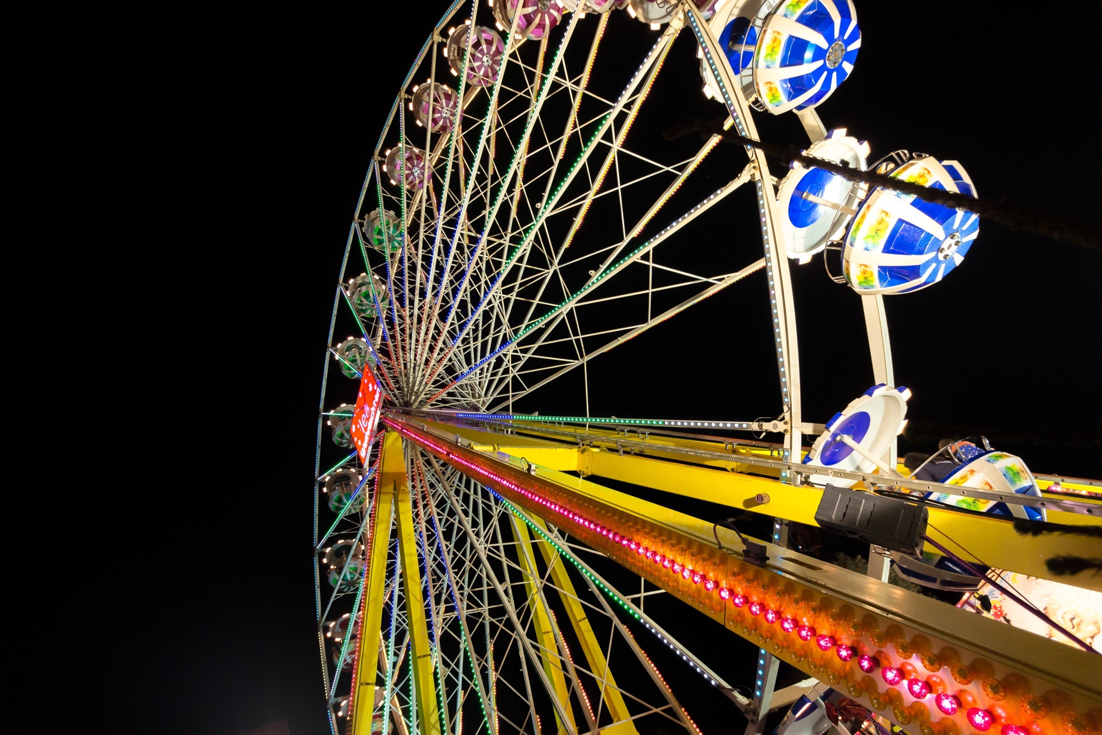 Ferris Wheel Lights Carousel Year free image download