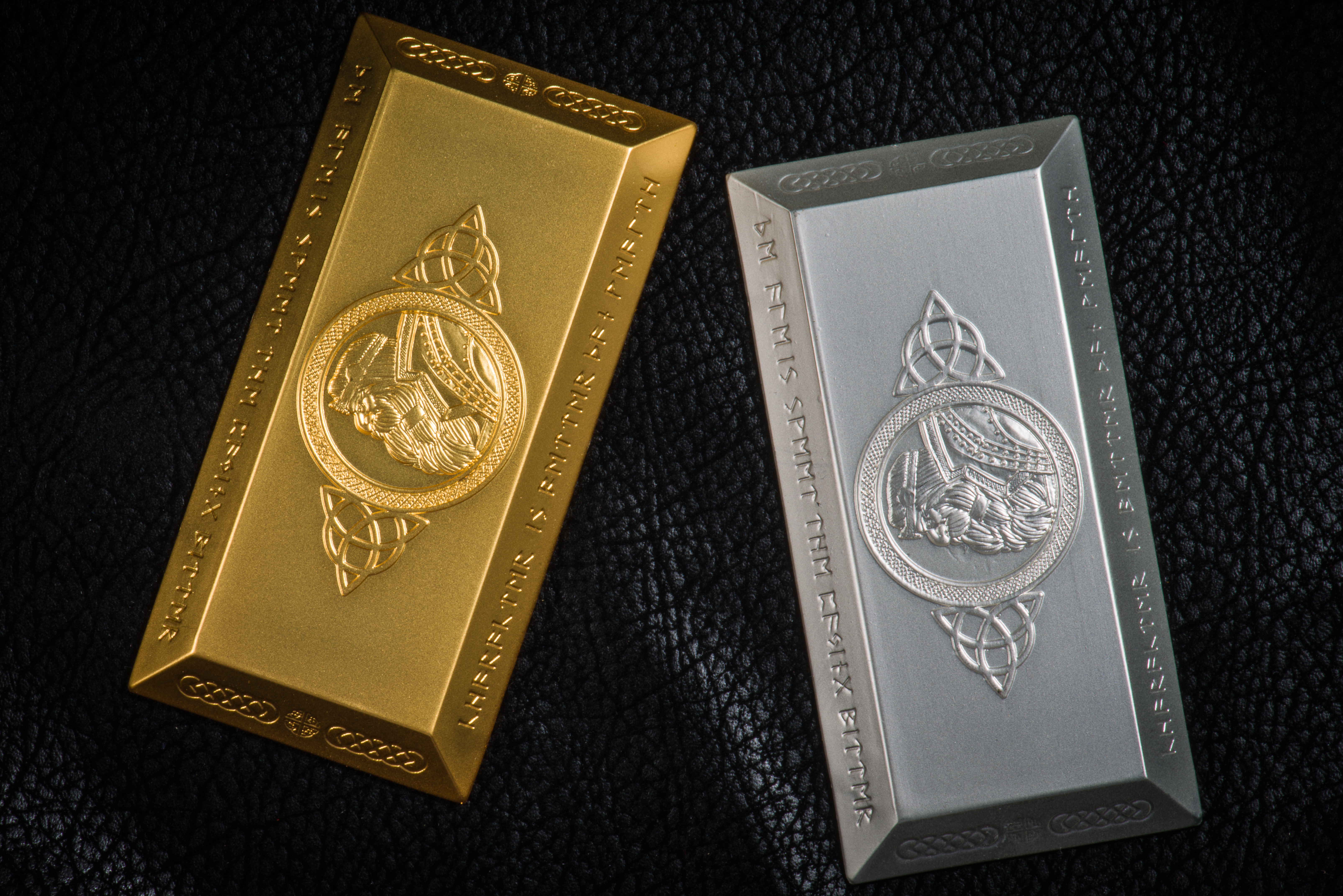 Silver and golden Antique Larp Coins, Fantasy free image download