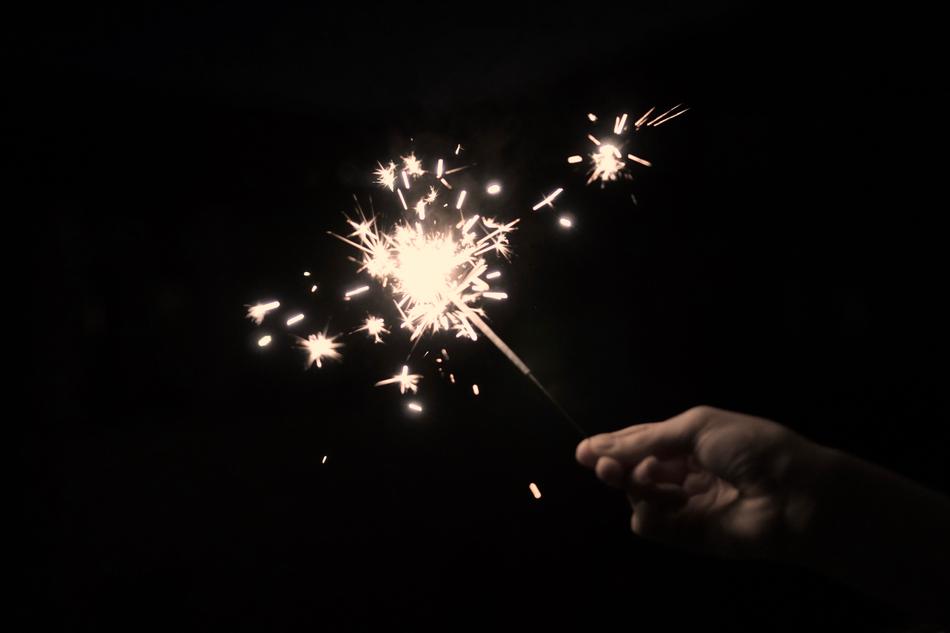 Sparkler Star Fire Sprühkerze free image download