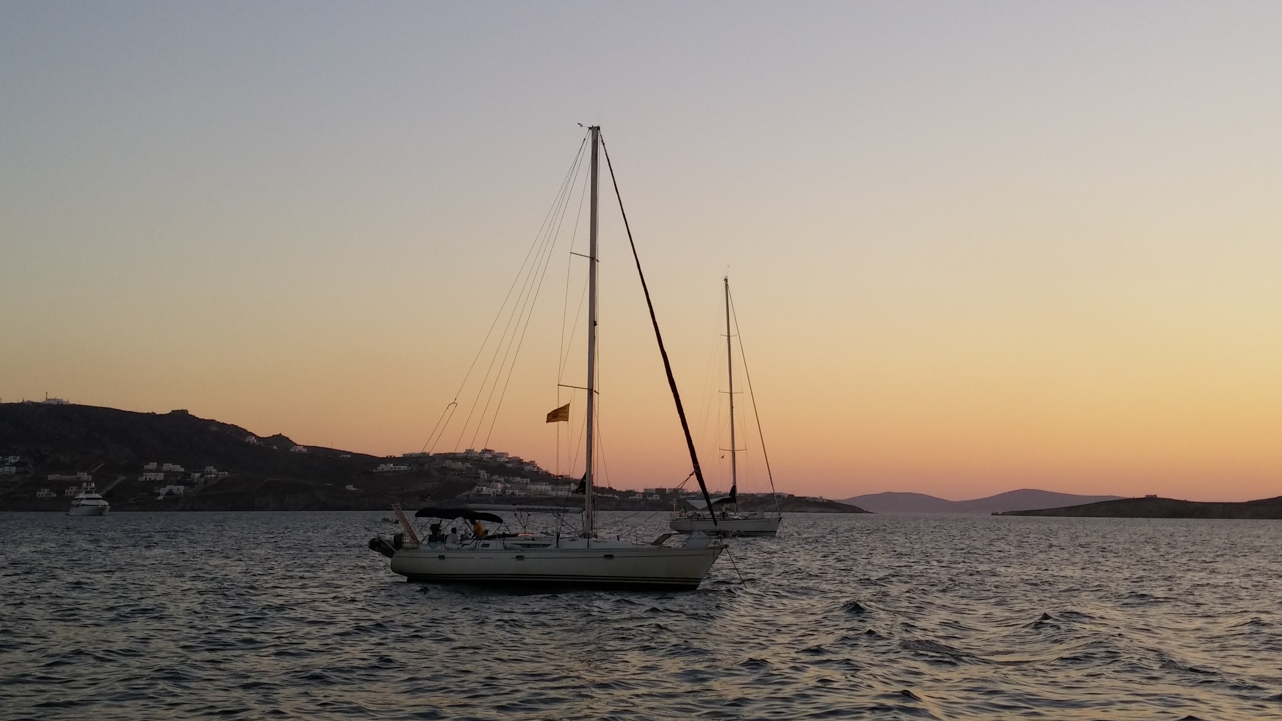 Sailboat Boat Sea Setting free image download