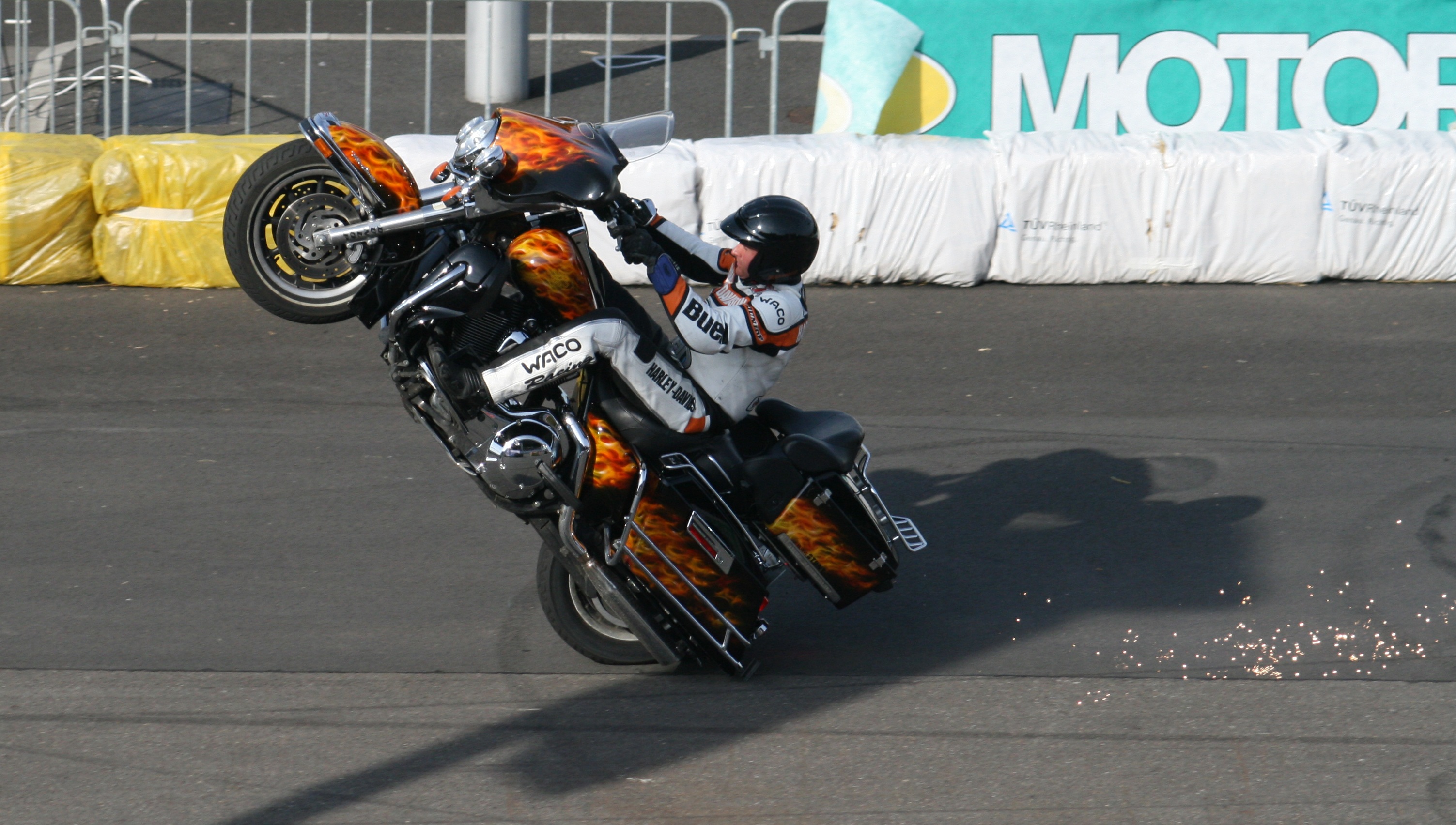Harley Stunt Motorcycle free image download