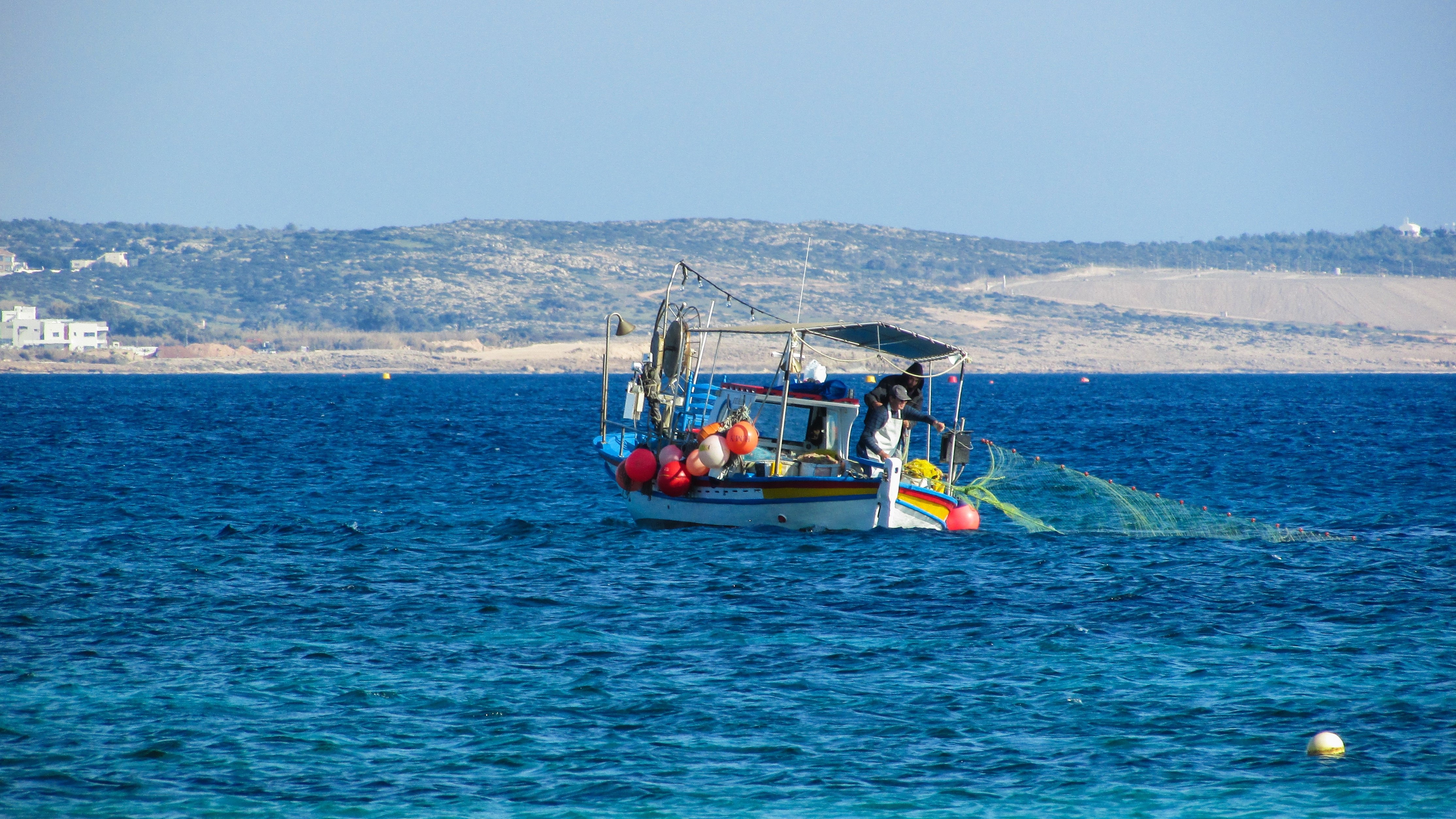 Cyprus Fishing Boat Mediterranean free image download