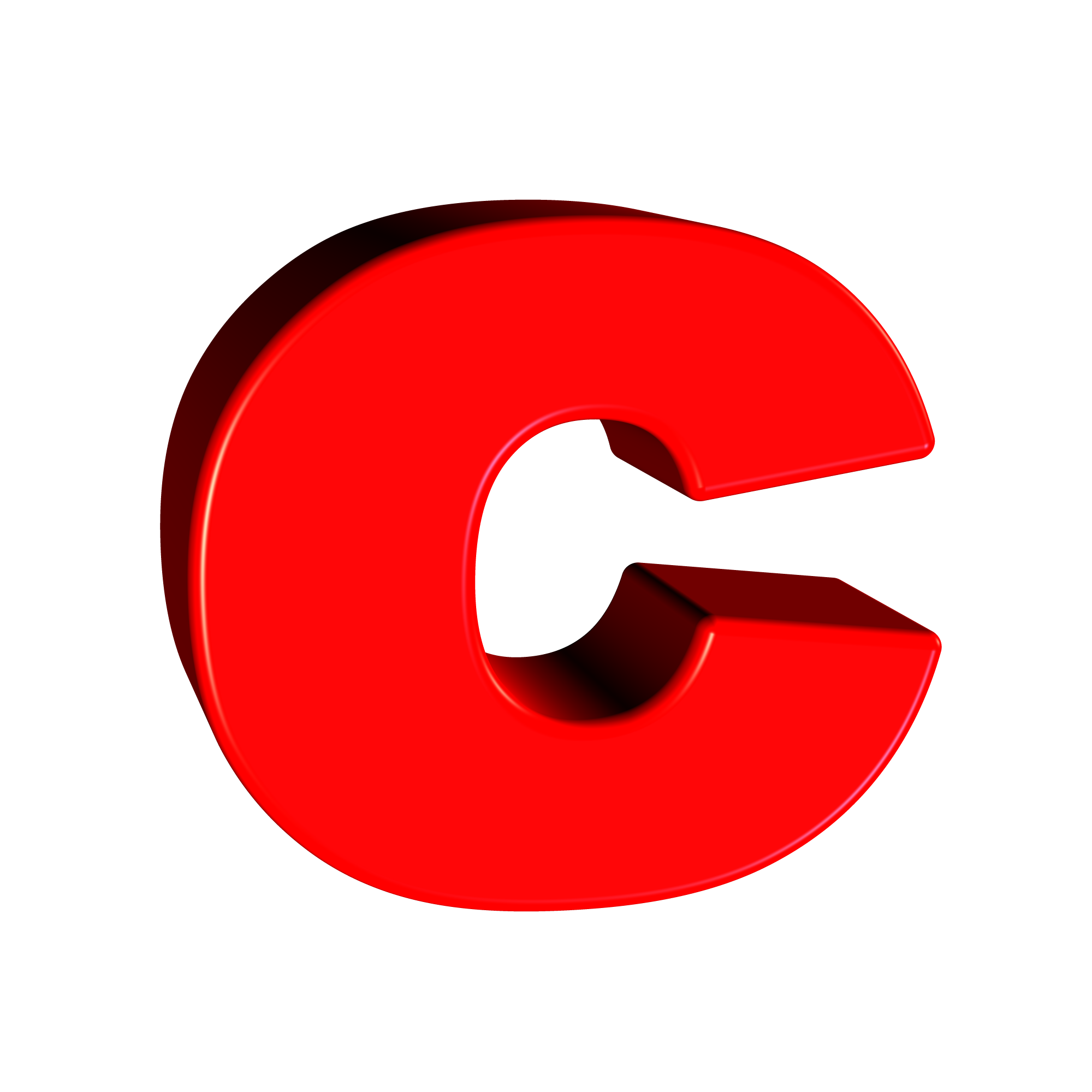C red letter alphabet free image download