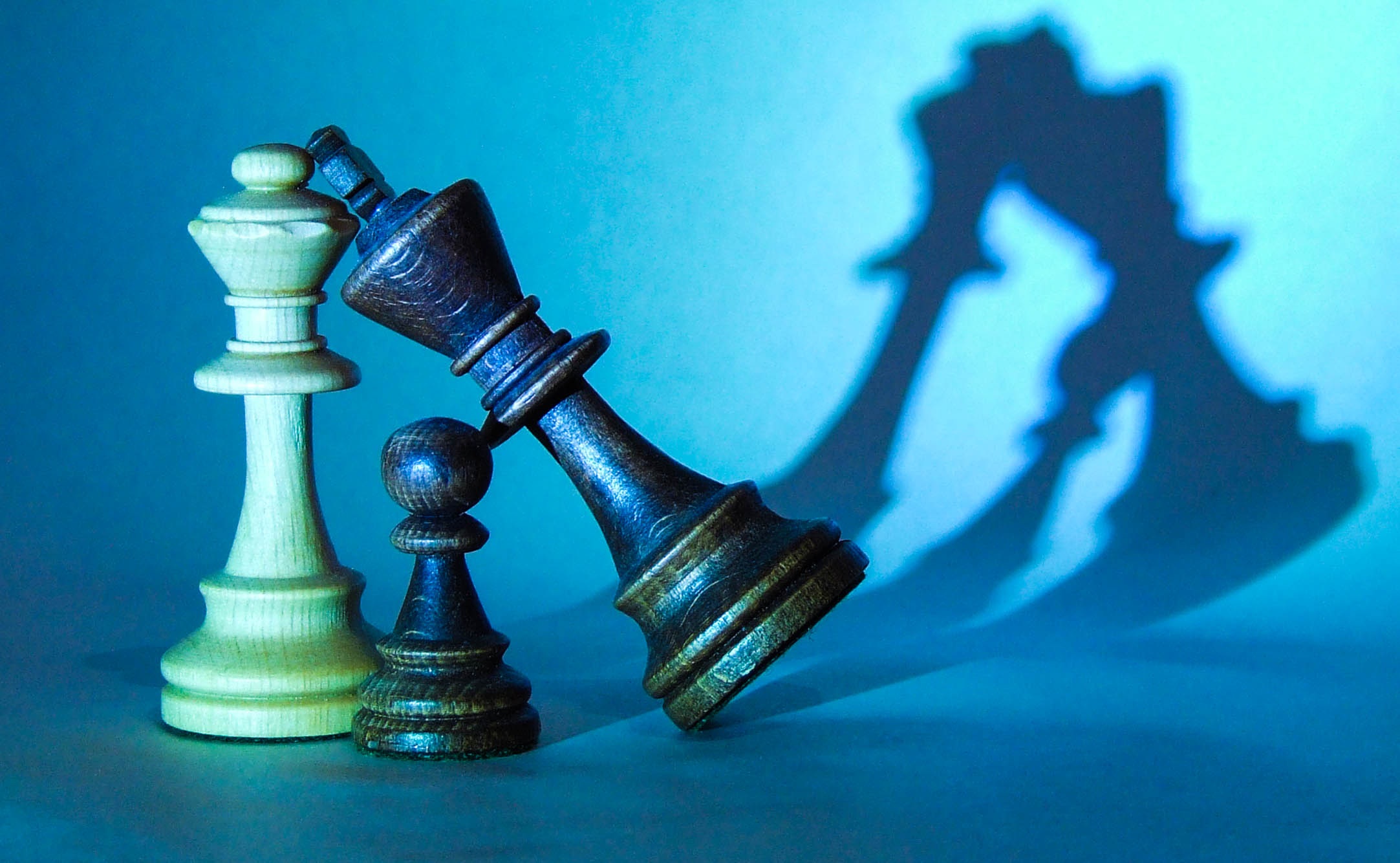 Chess piece shadow background free image download