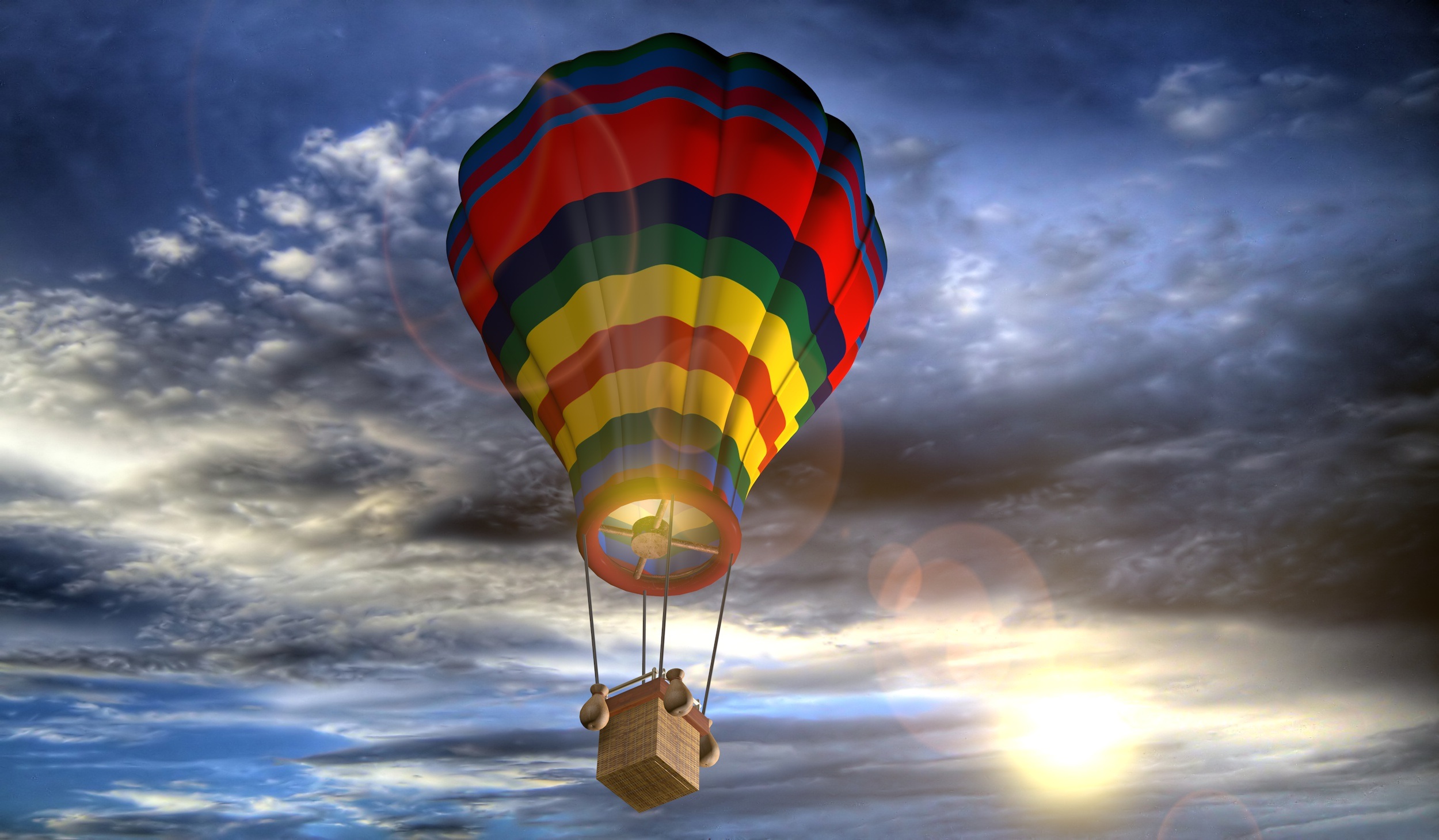 Balloon freedom colorful free image download