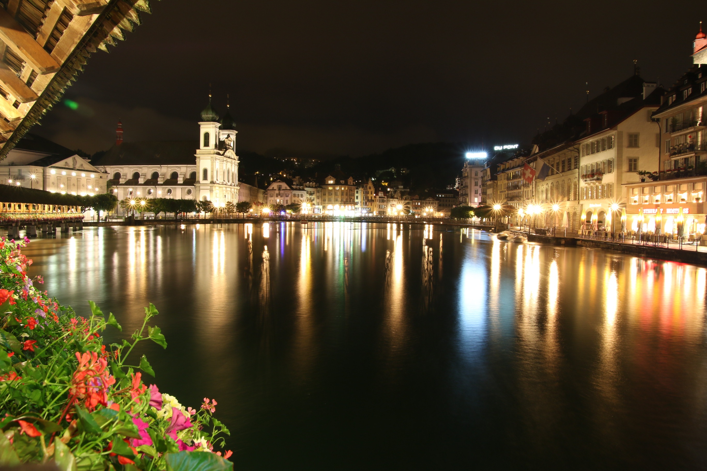 Swiss Night View Bamsi free image download