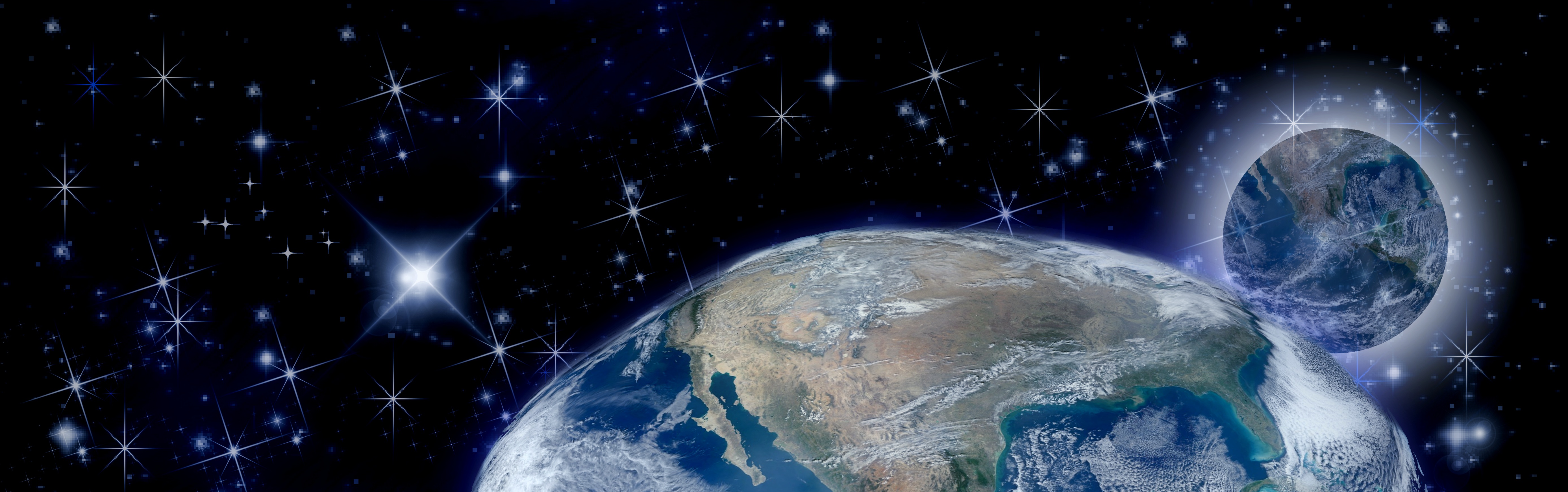 Banner header universe star space free image download