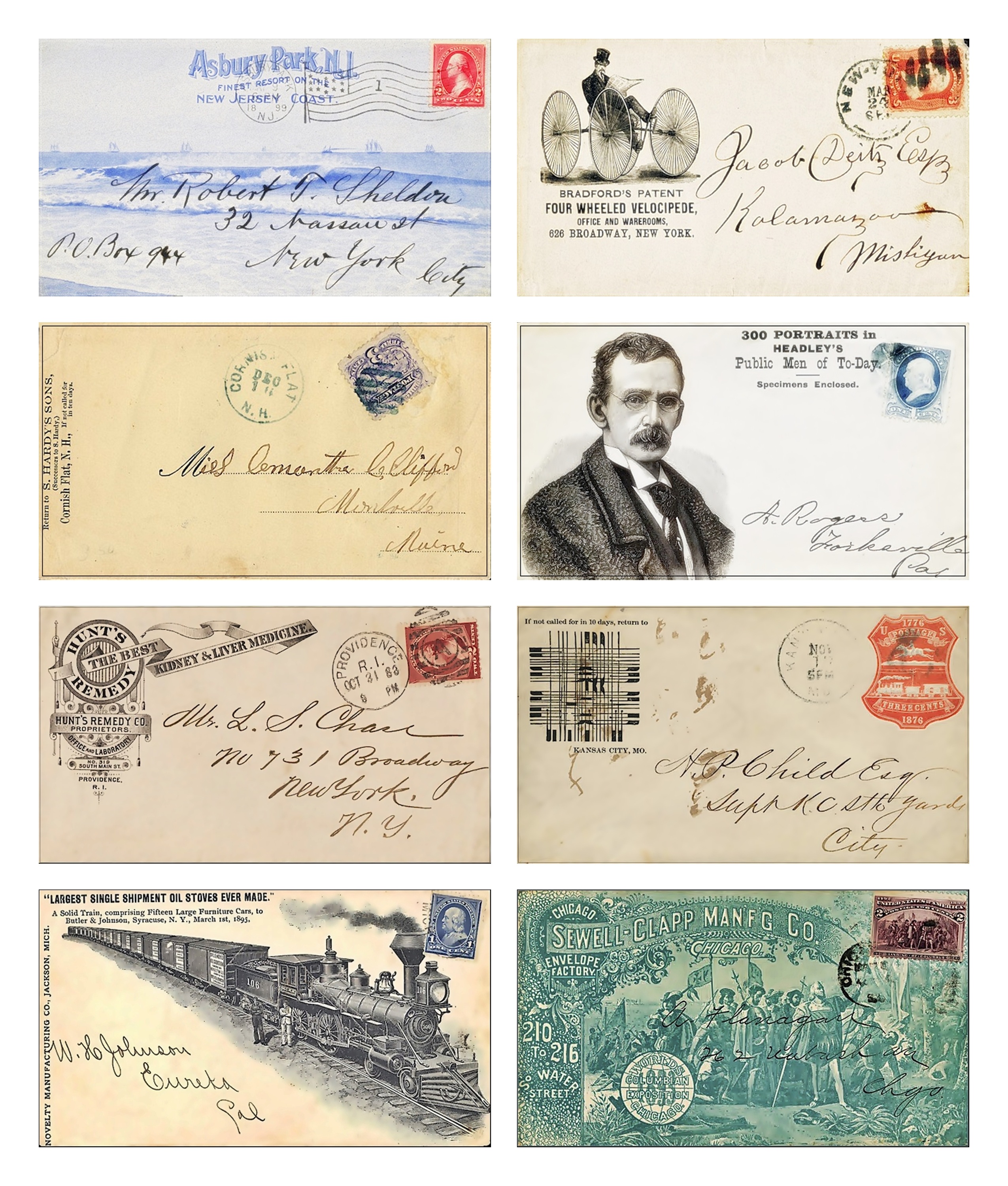 Vintage art postcards usa american free image download