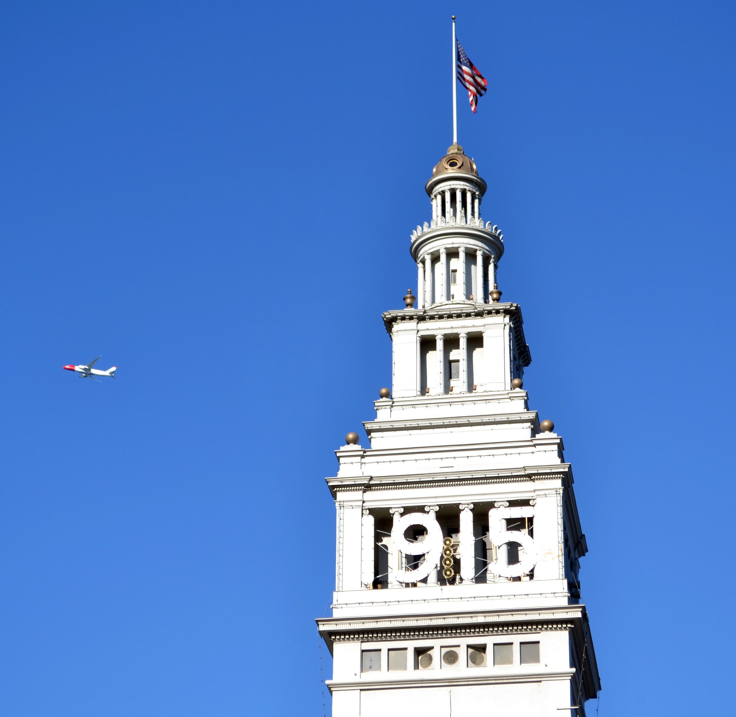 Tower Flag Clock free image download