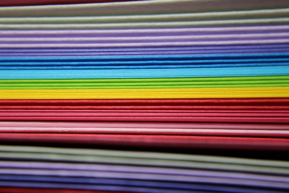 Paper Colorful Rainbow free image download