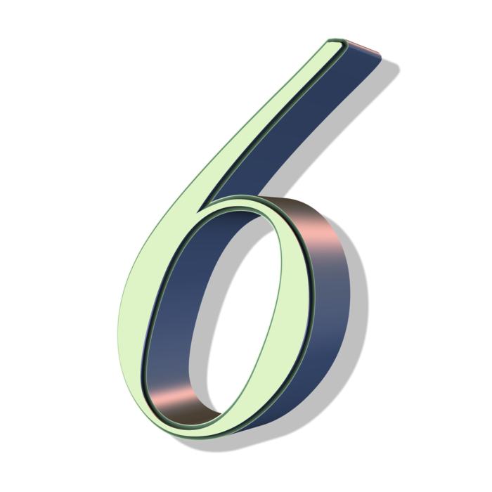 Digit 6 number free image download