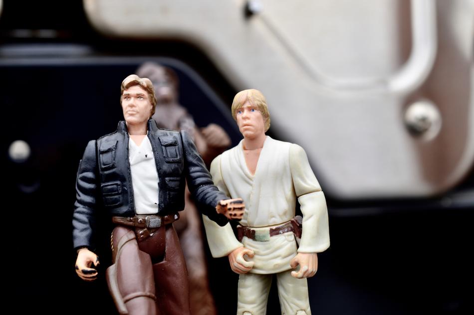 Star Wars Han Solo Luke Skywalker free image download